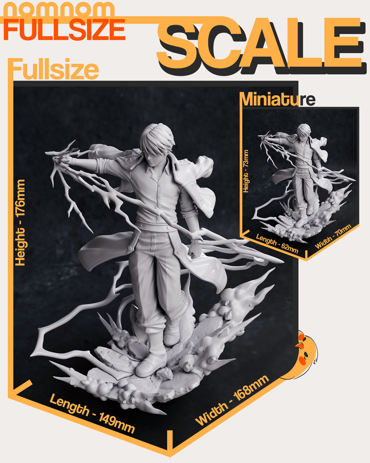 Roy Mustang - Fullmetal Alchemist 3D model 3D printable | CGTrader