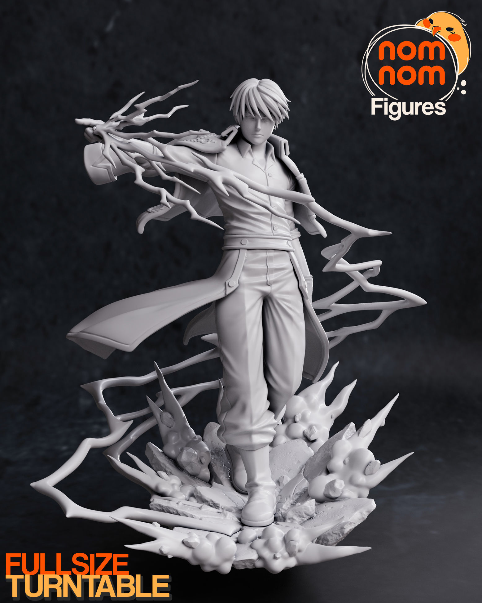 Roy Mustang - Fullmetal Alchemist 3D model 3D printable | CGTrader