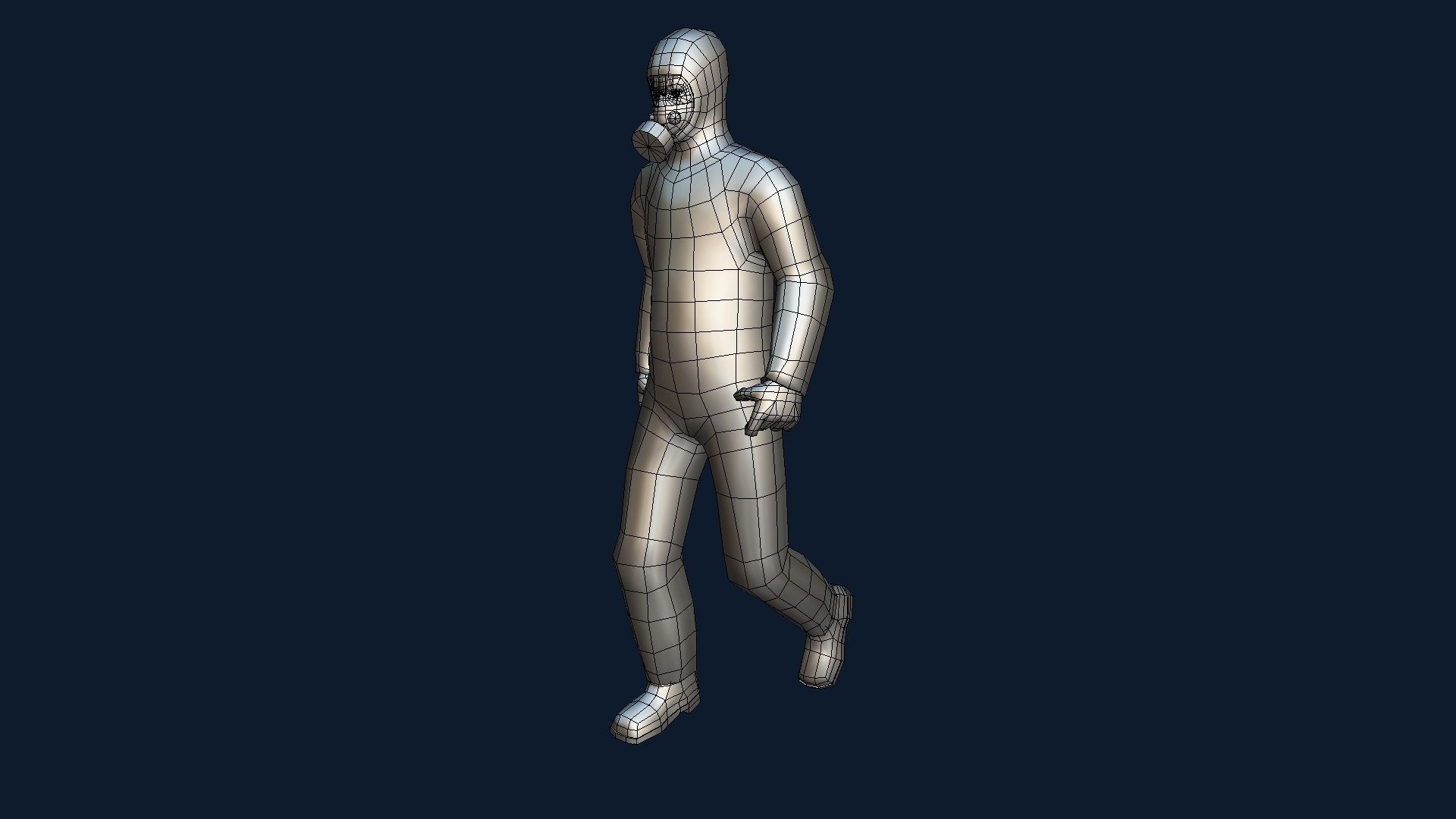 3D model V5 Smock Man VR / AR / low-poly | CGTrader