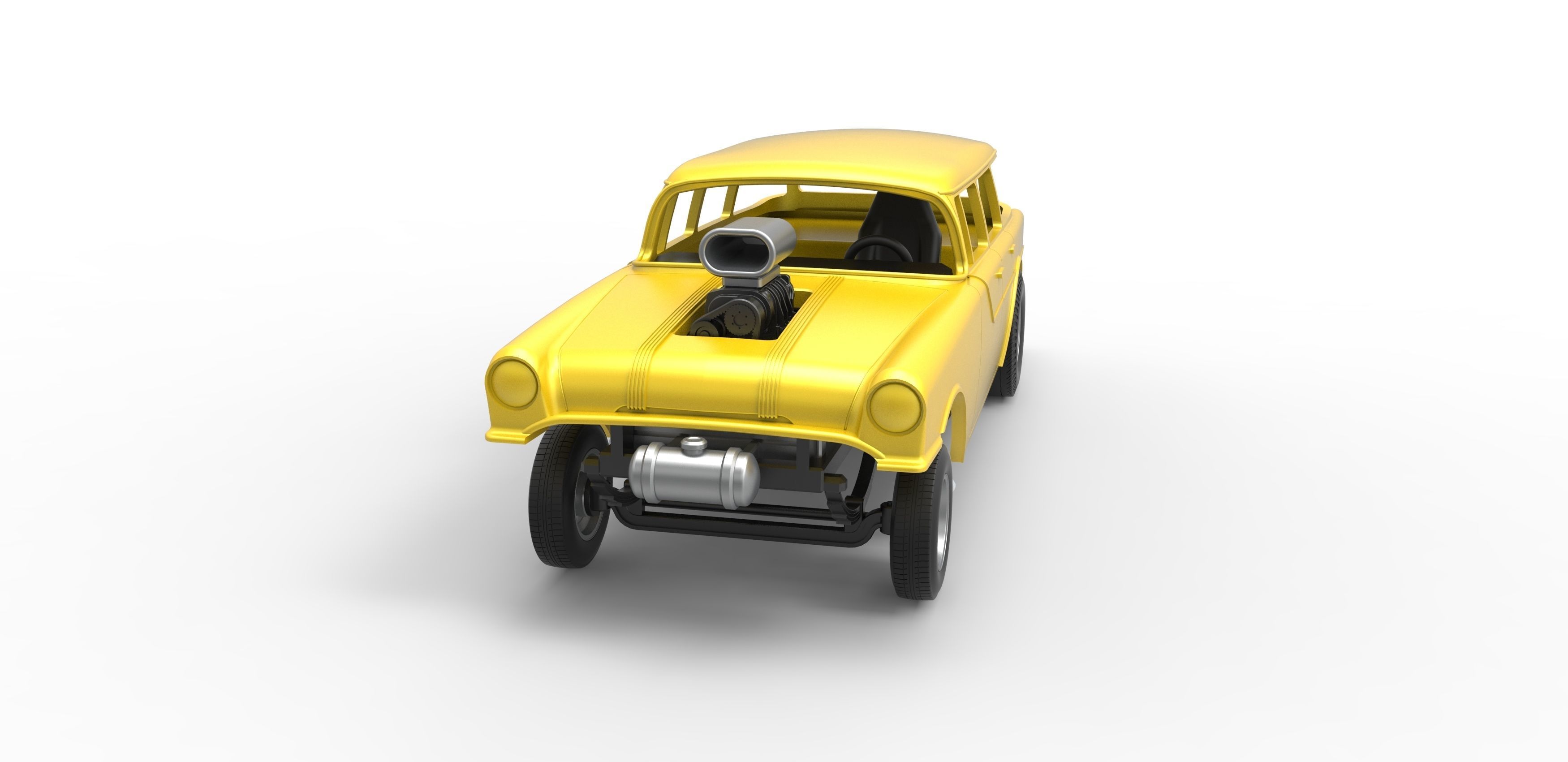 Gasser Scale 1 to 25 3D model 3D printable | CGTrader