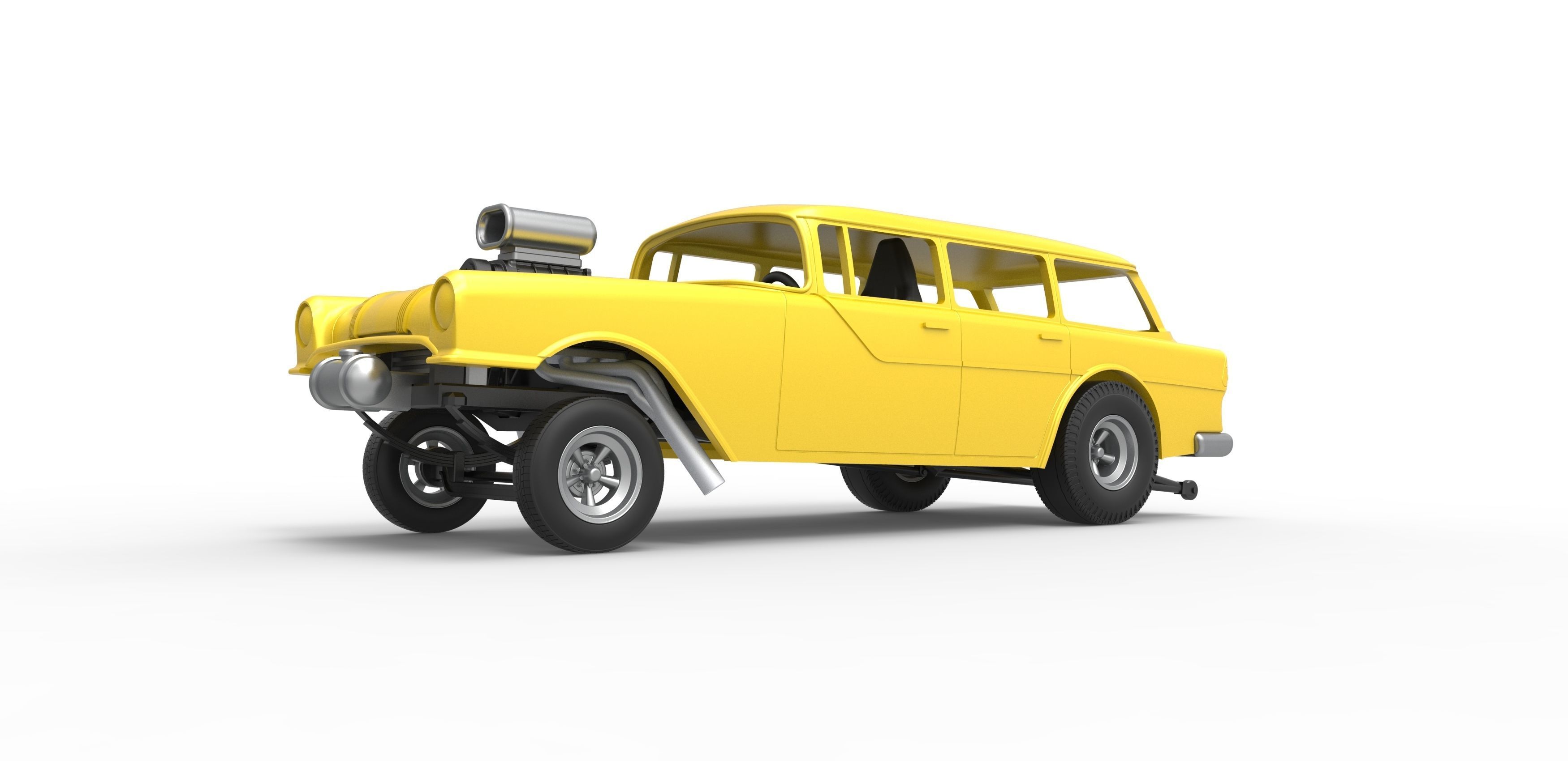 Gasser Scale 1 to 25 3D model 3D printable | CGTrader