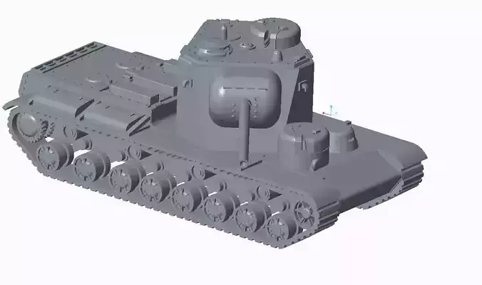 KV-5 Tank free 3D model 3D printable | CGTrader
