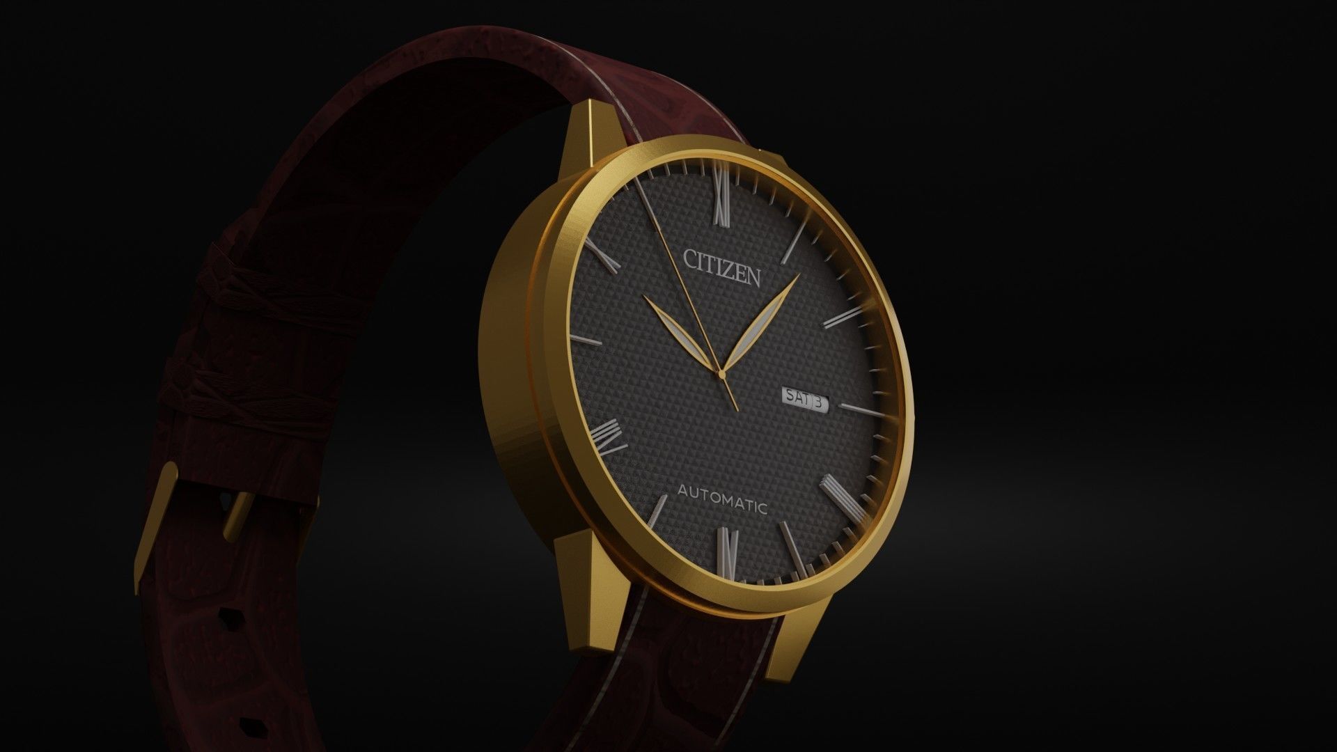 Citizen Watch 3D model | CGTrader