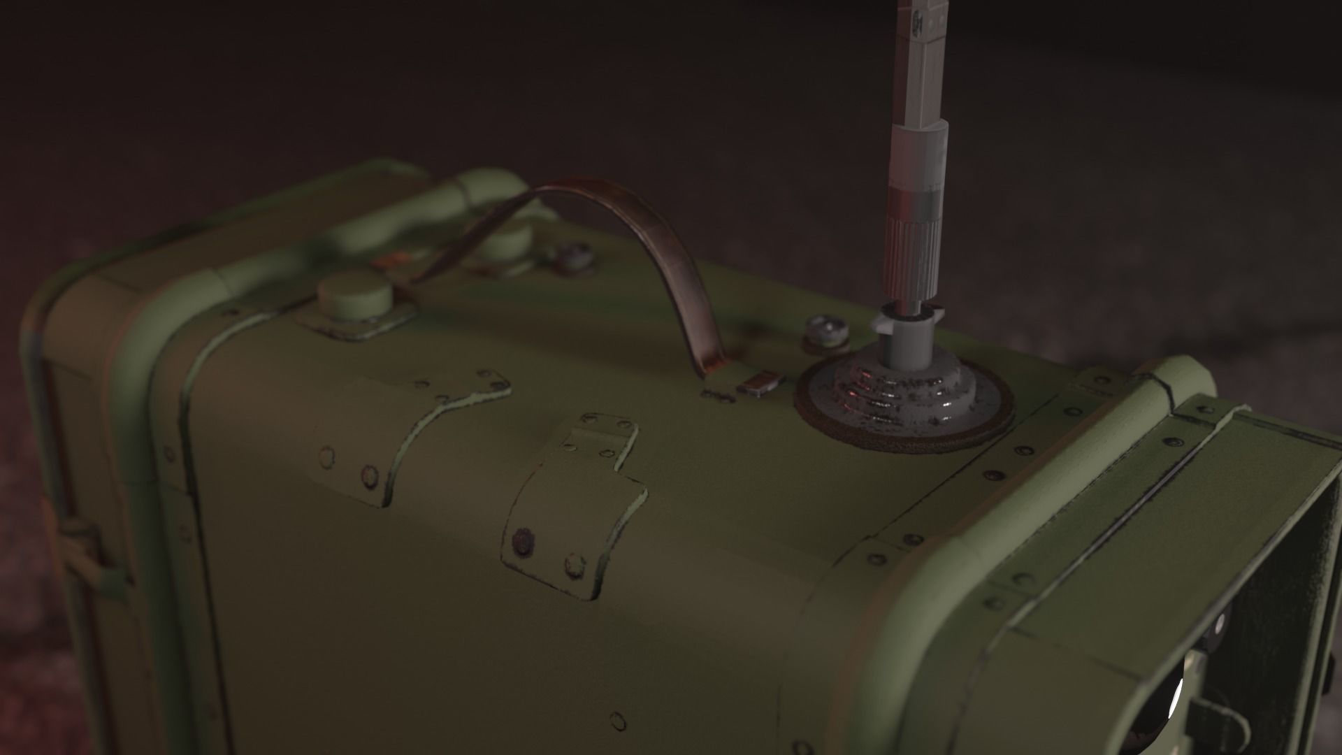 3D model Cold War Radio Soviet VR / AR / low-poly | CGTrader
