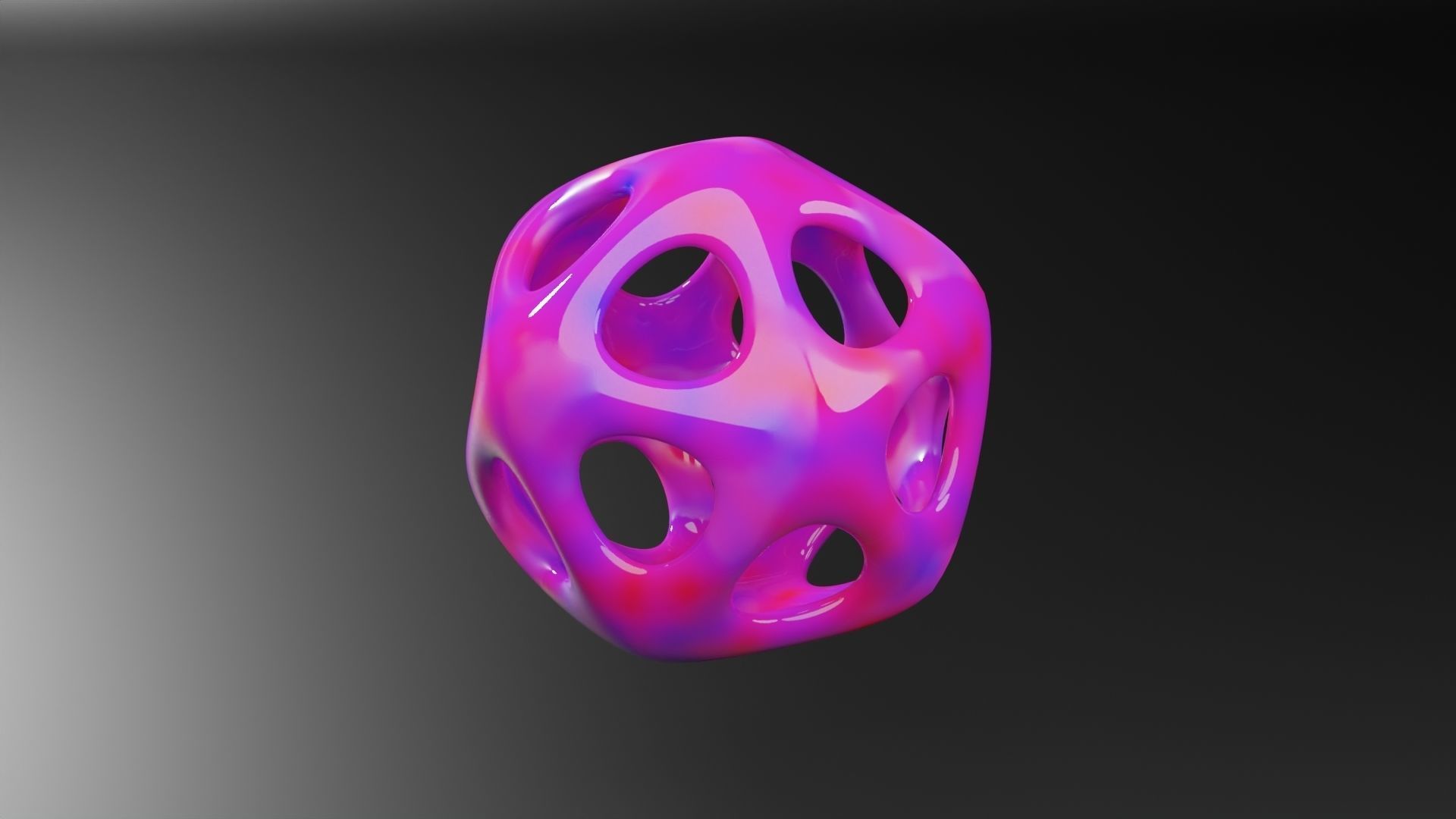 Abstract Icosphere 3D model | CGTrader