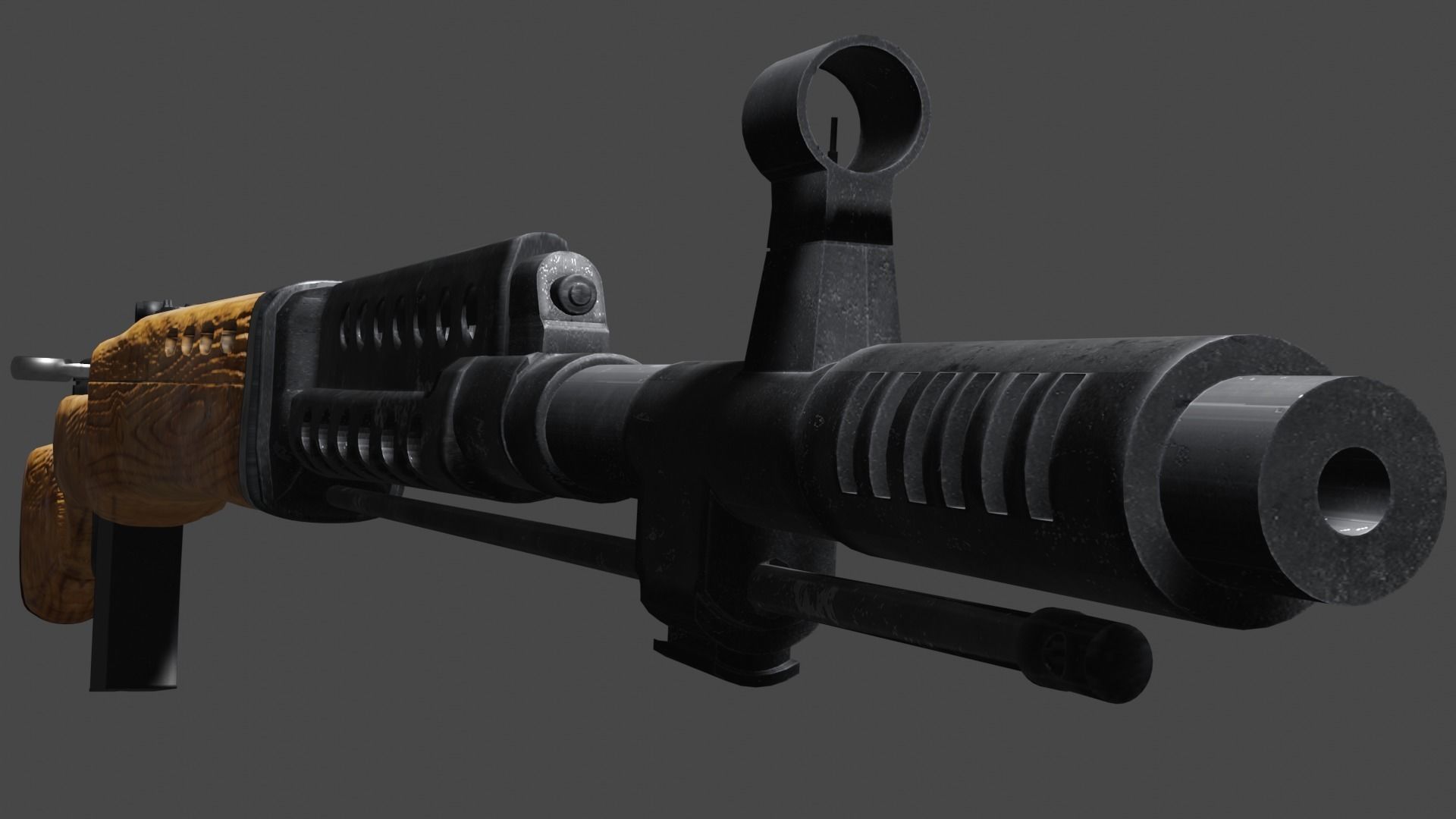 Tokarev SVT-40 USSR Rifle free VR / AR / low-poly 3D model | CGTrader