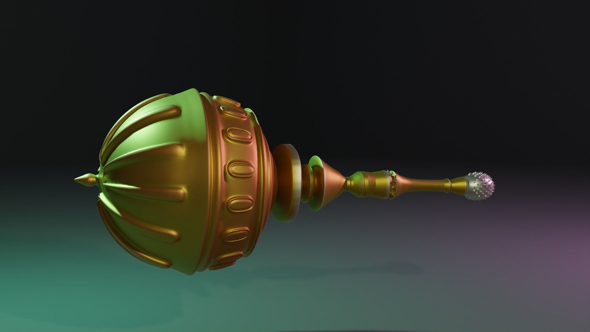 Indian God Hanuman Weapon Gada 3D model | CGTrader