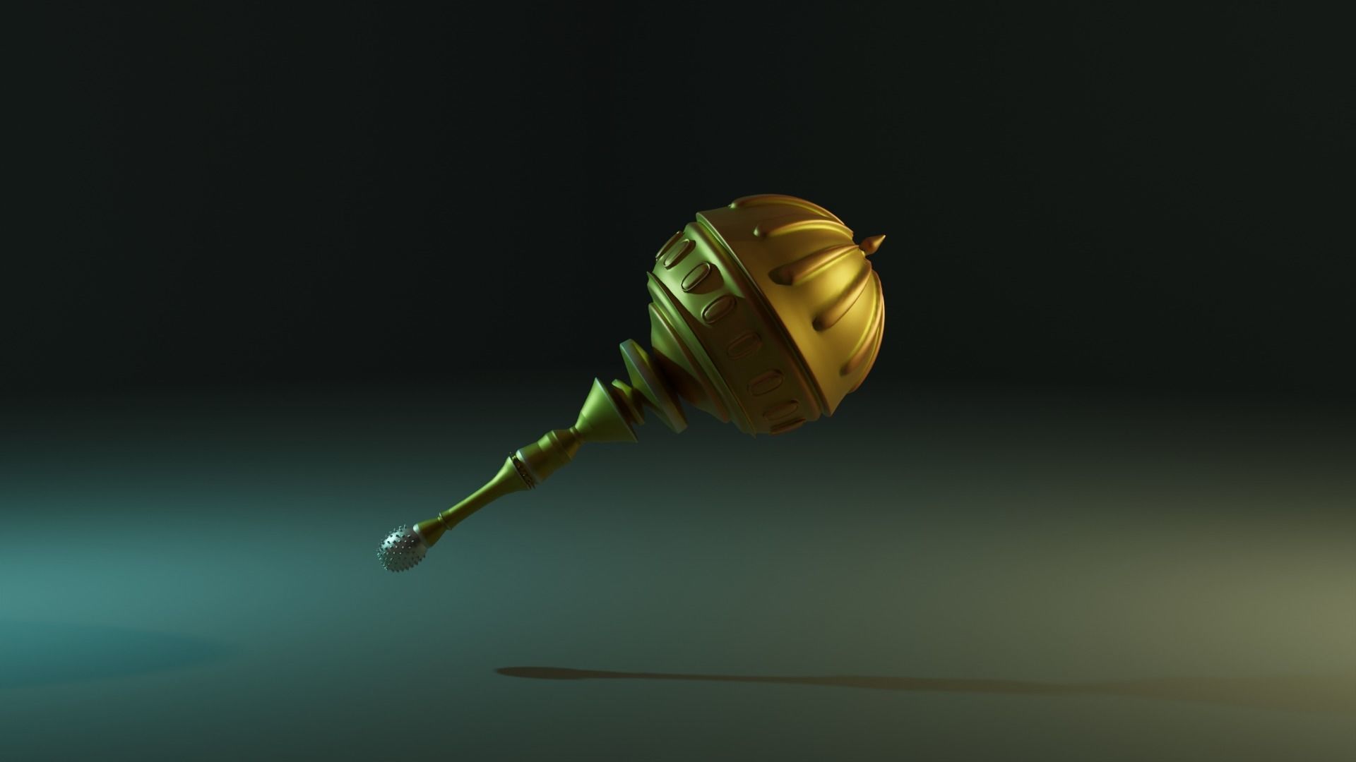 Indian God Hanuman Weapon Gada 3D model | CGTrader