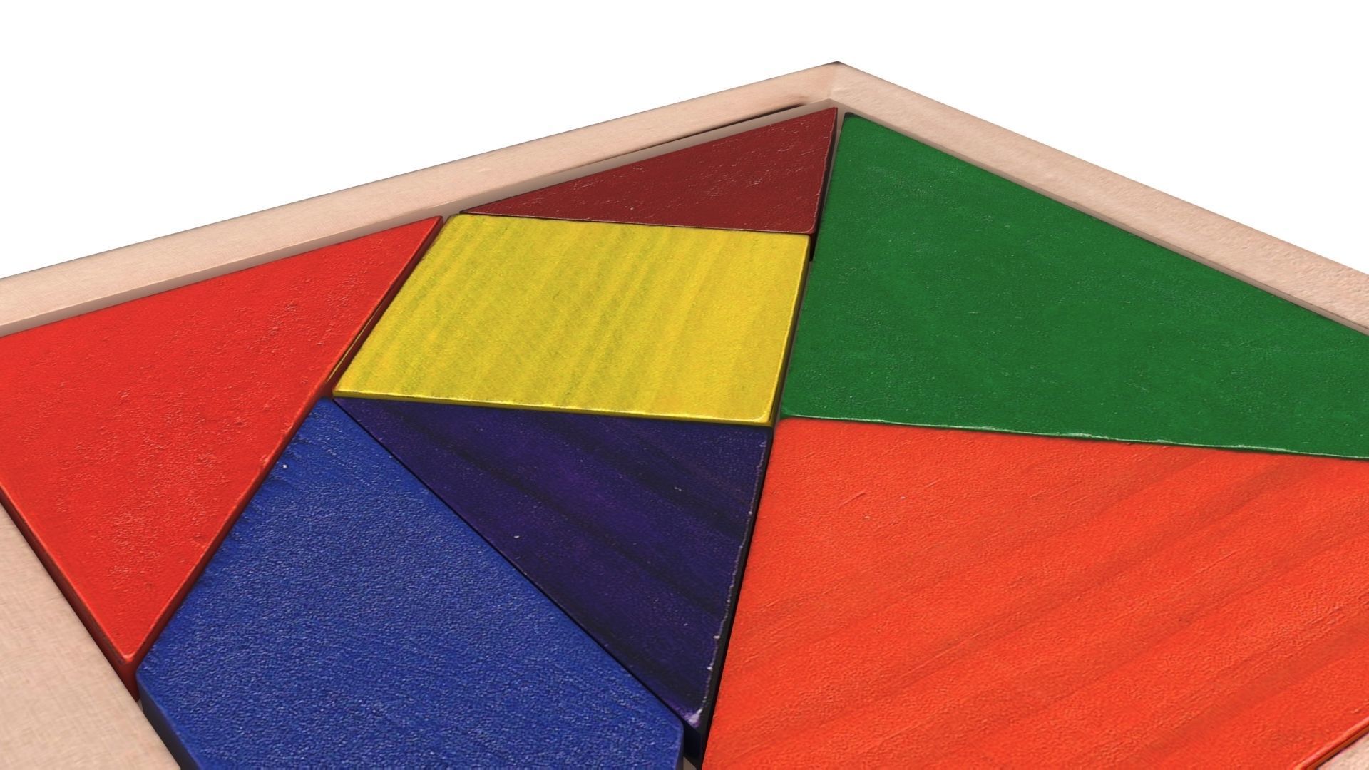 Tangram Puzzles 3D model | CGTrader