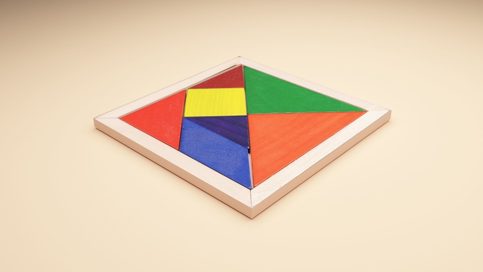 Tangram Puzzles 3D model | CGTrader