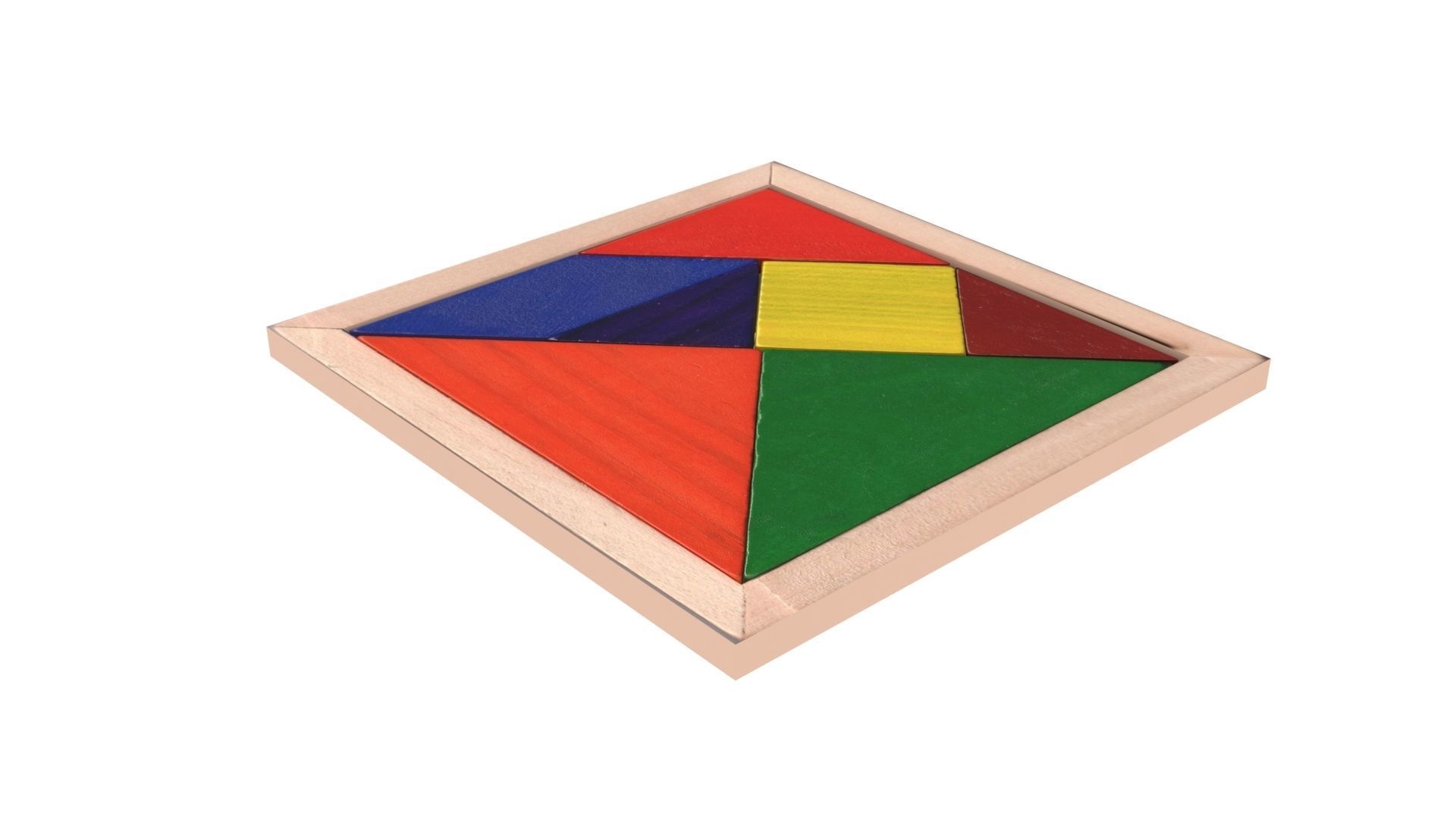 Tangram Puzzles 3D model | CGTrader