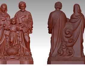 Holy family 3D Print Models | CGTrader
