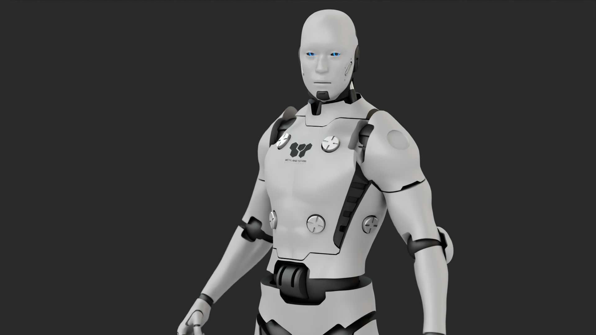 META HUMAN BOT RIGGED 3D model rigged | CGTrader