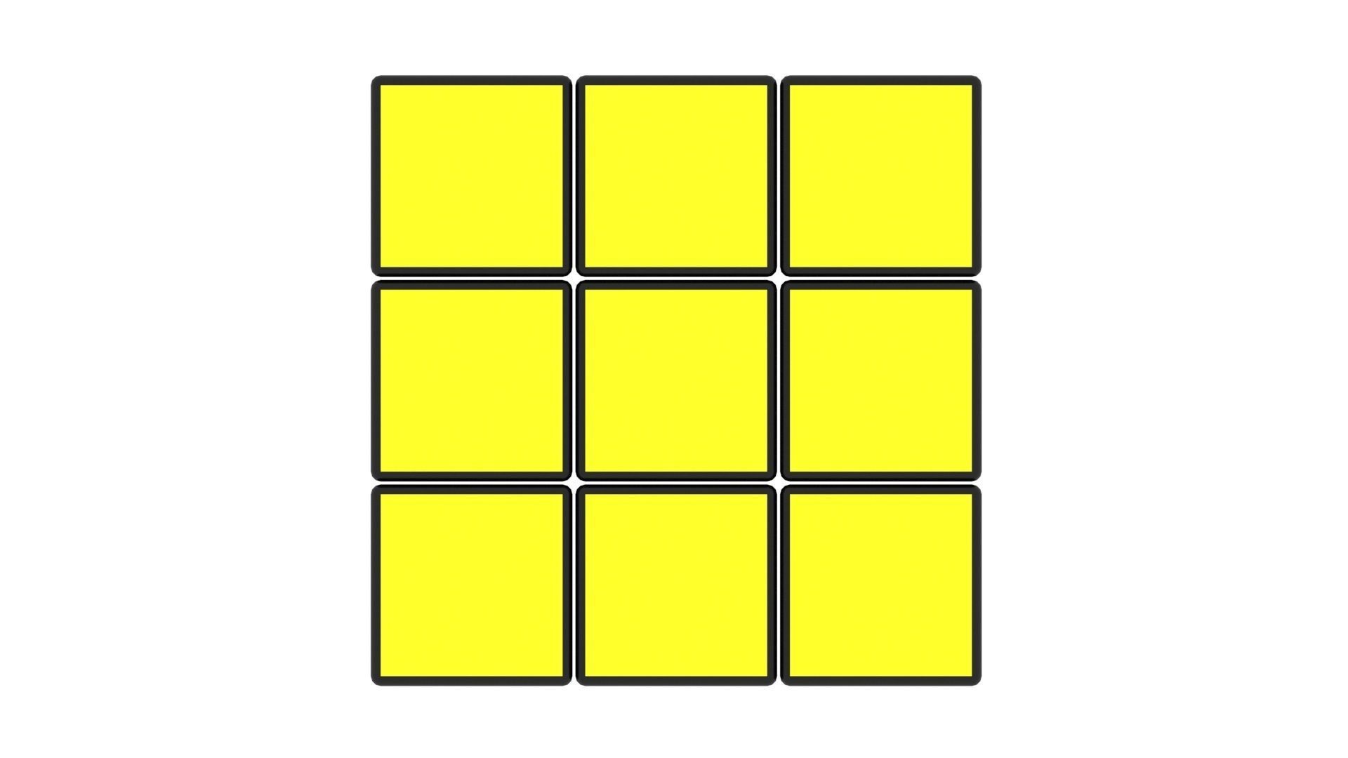 Rubiks Cube With Solving Animation 3D model animated | CGTrader
