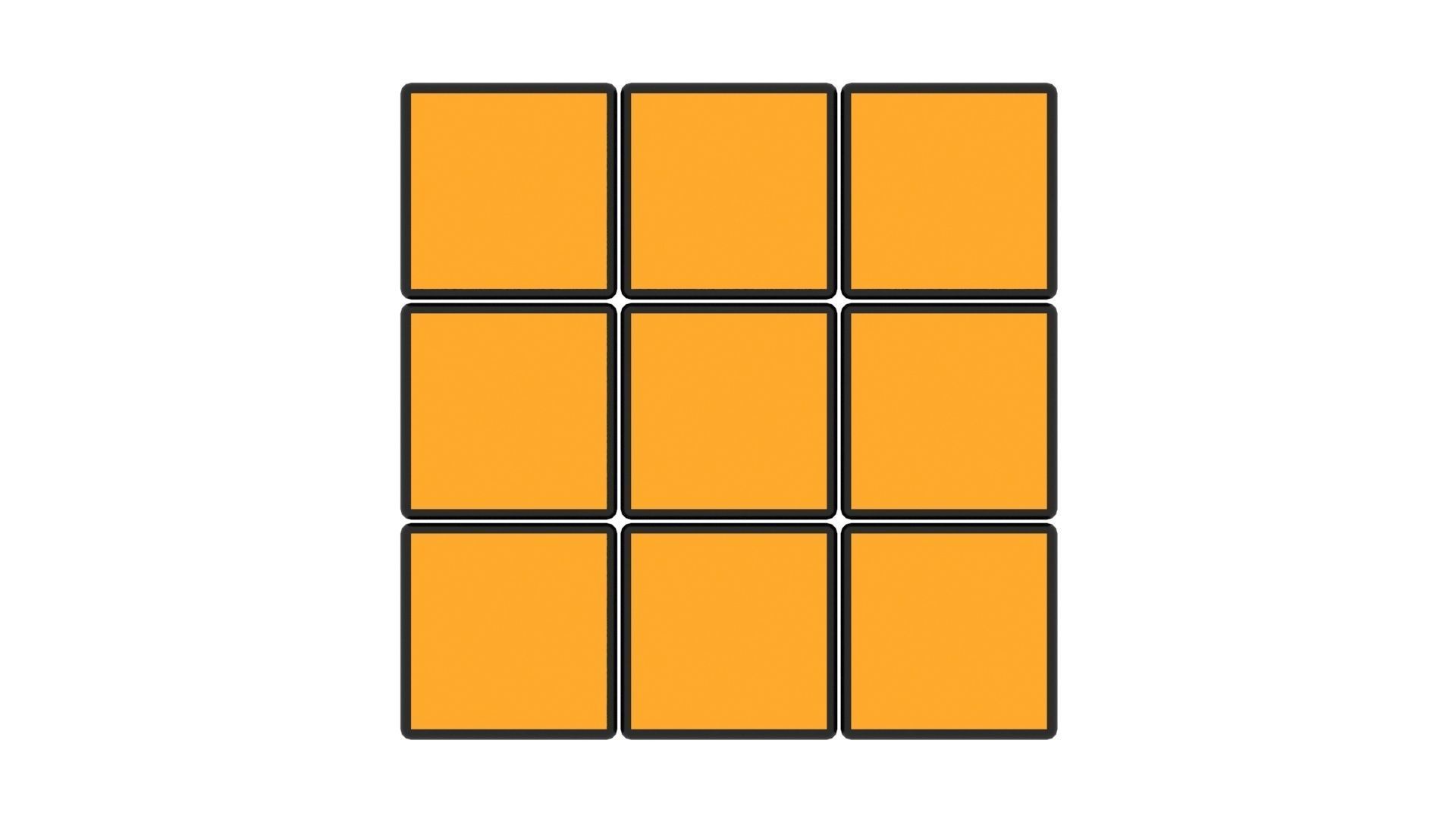Rubiks Cube With Solving Animation 3D model animated | CGTrader