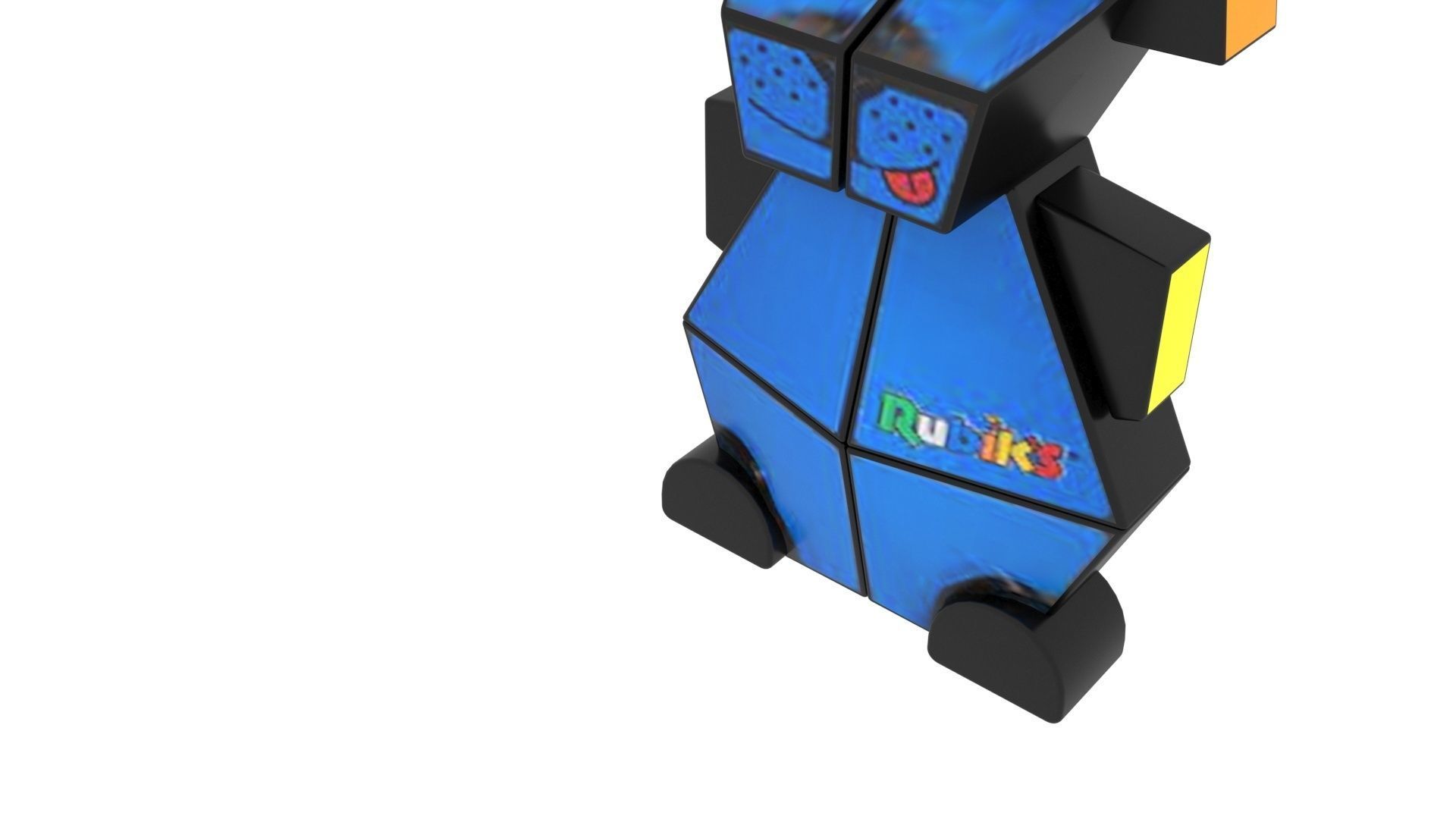 Dog Rubiks Cube 3D model | CGTrader