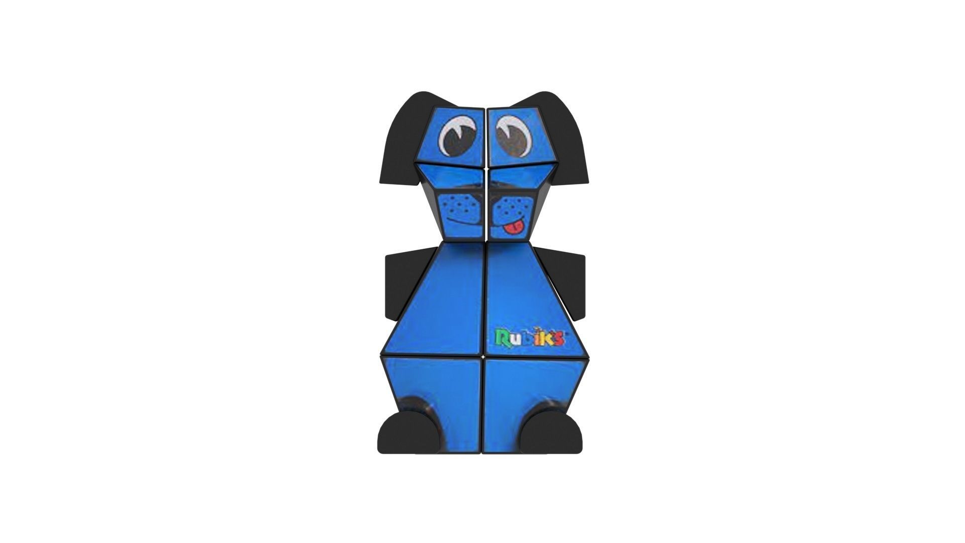 Dog Rubiks Cube 3D model | CGTrader