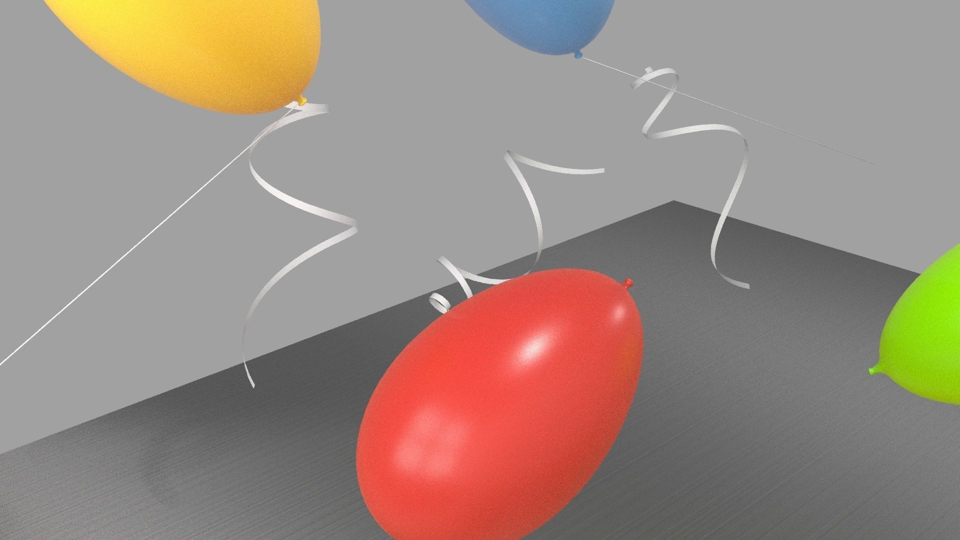 Balloons Room 3D model | CGTrader