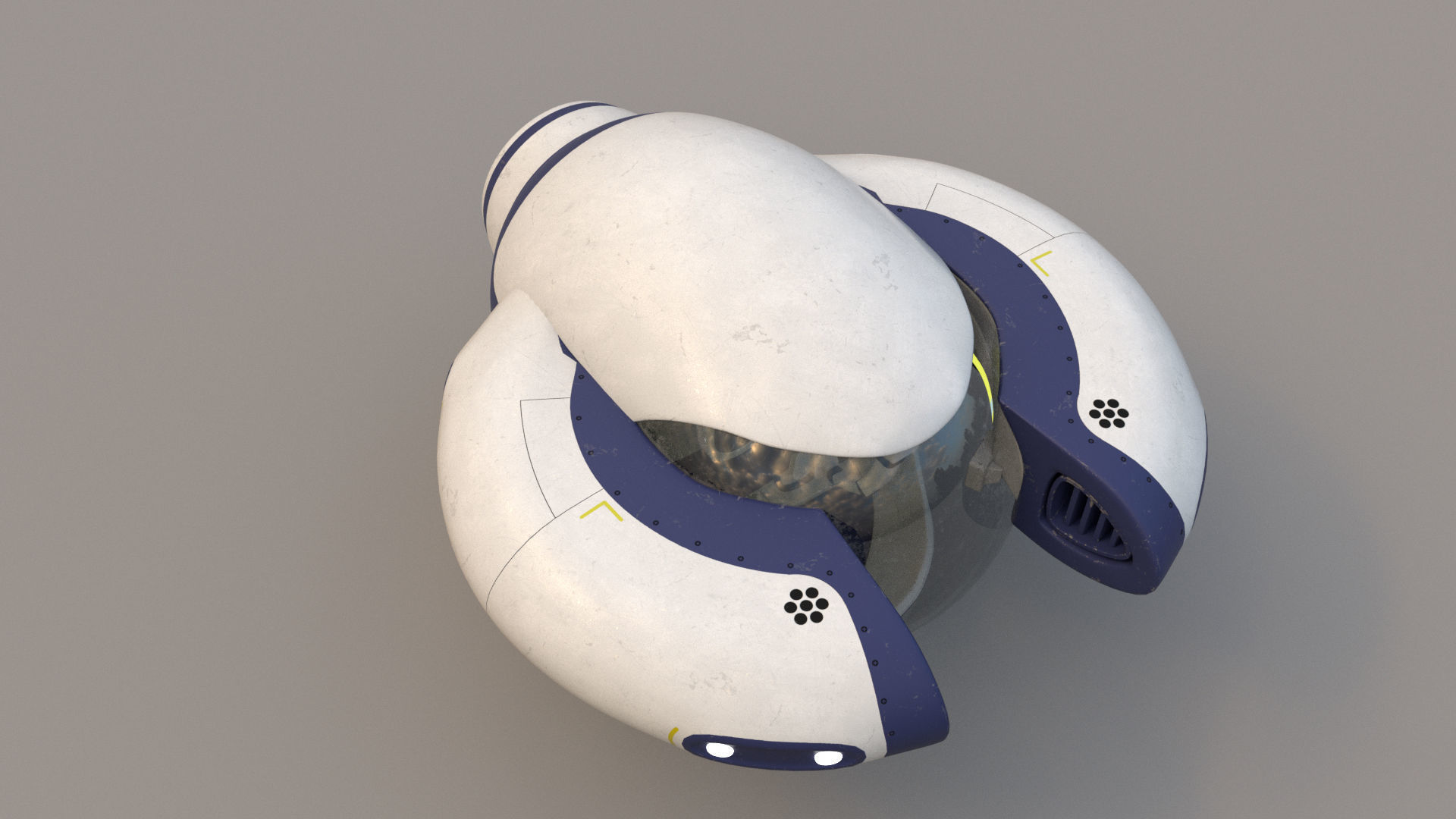 Sumergible - Seamoth 3D model | CGTrader