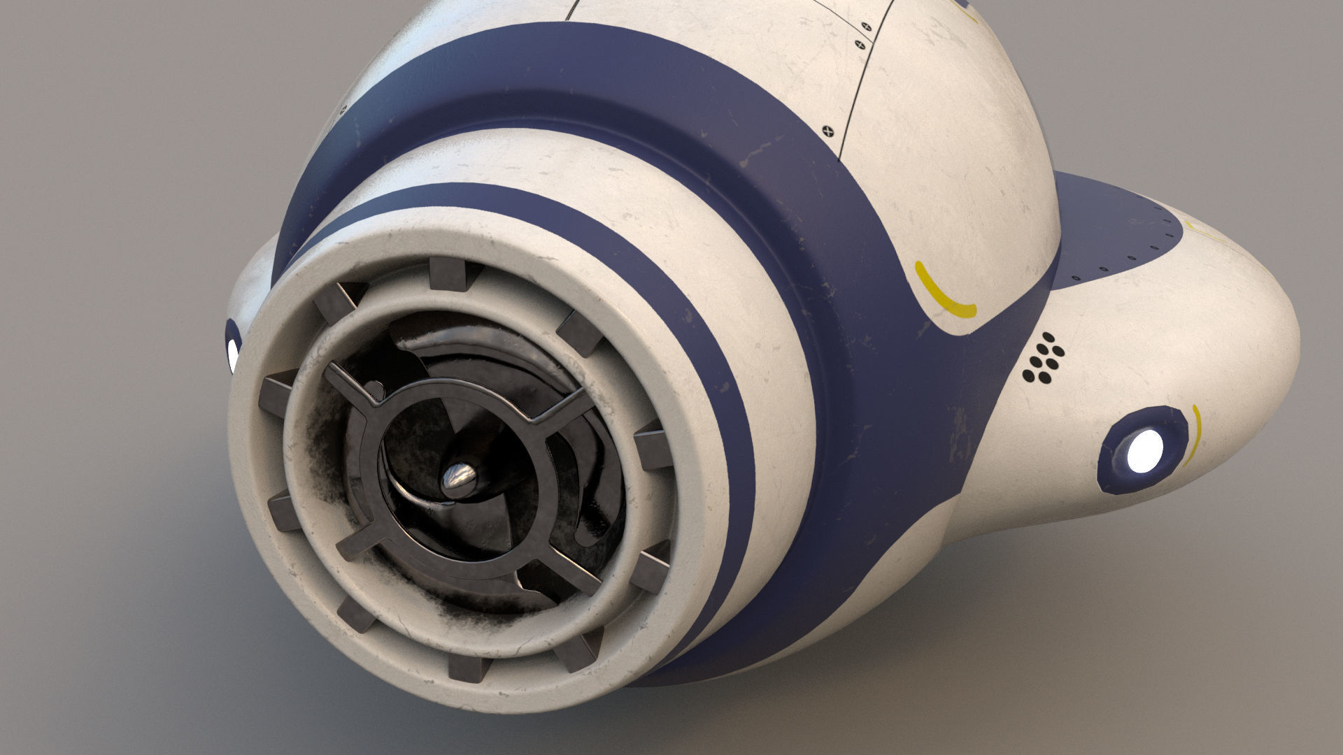 Sumergible - Seamoth 3D model | CGTrader