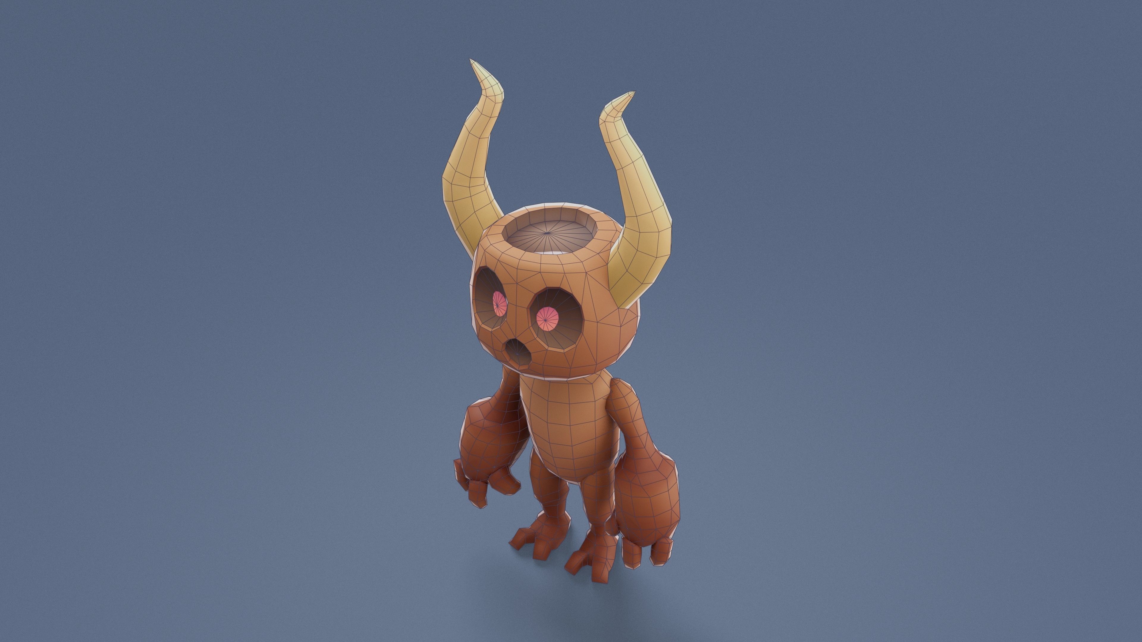 3D model Cartoon Characters - Evolution Woody Warrior VR / AR / low ...