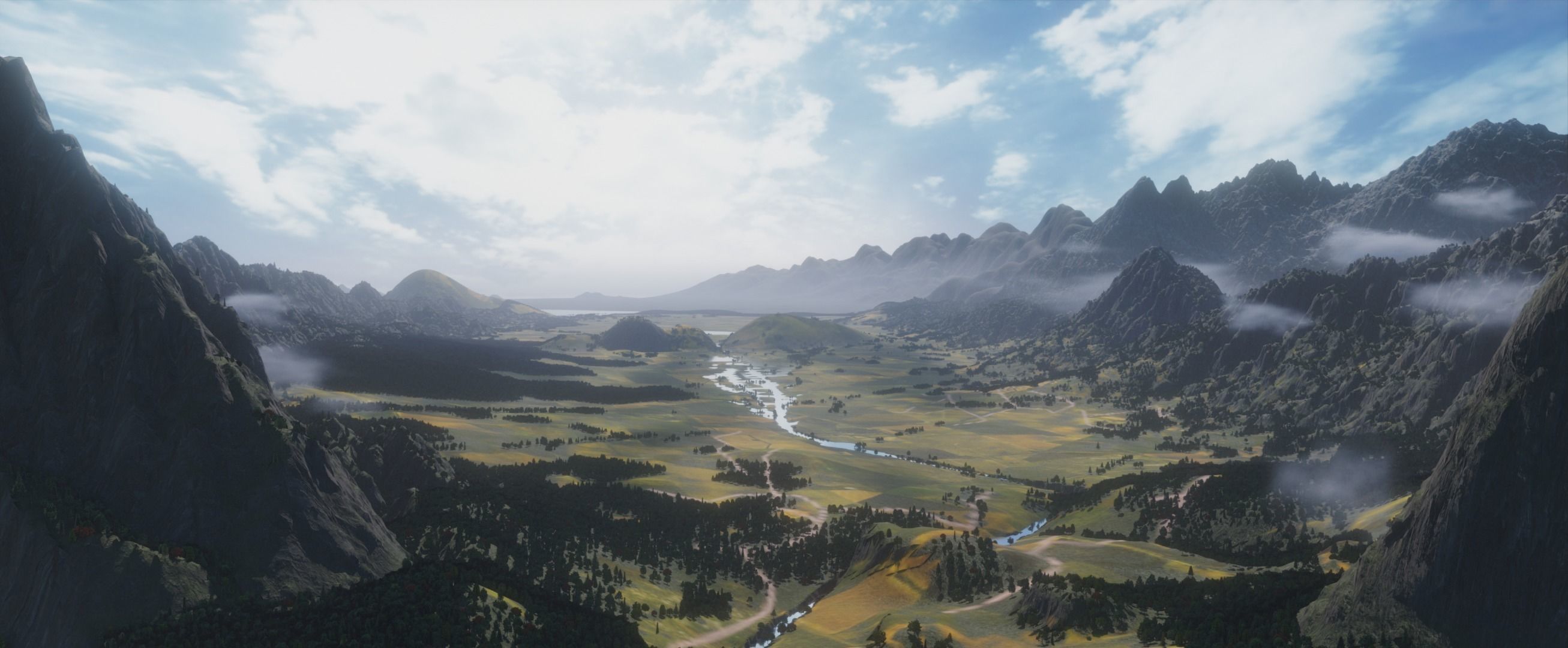 Blender Geometry Nodes for landscape creation Version 4 3D model | CGTrader