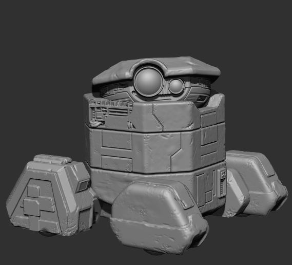 Star Wars B2-EMO Droid 3D model 3D printable | CGTrader