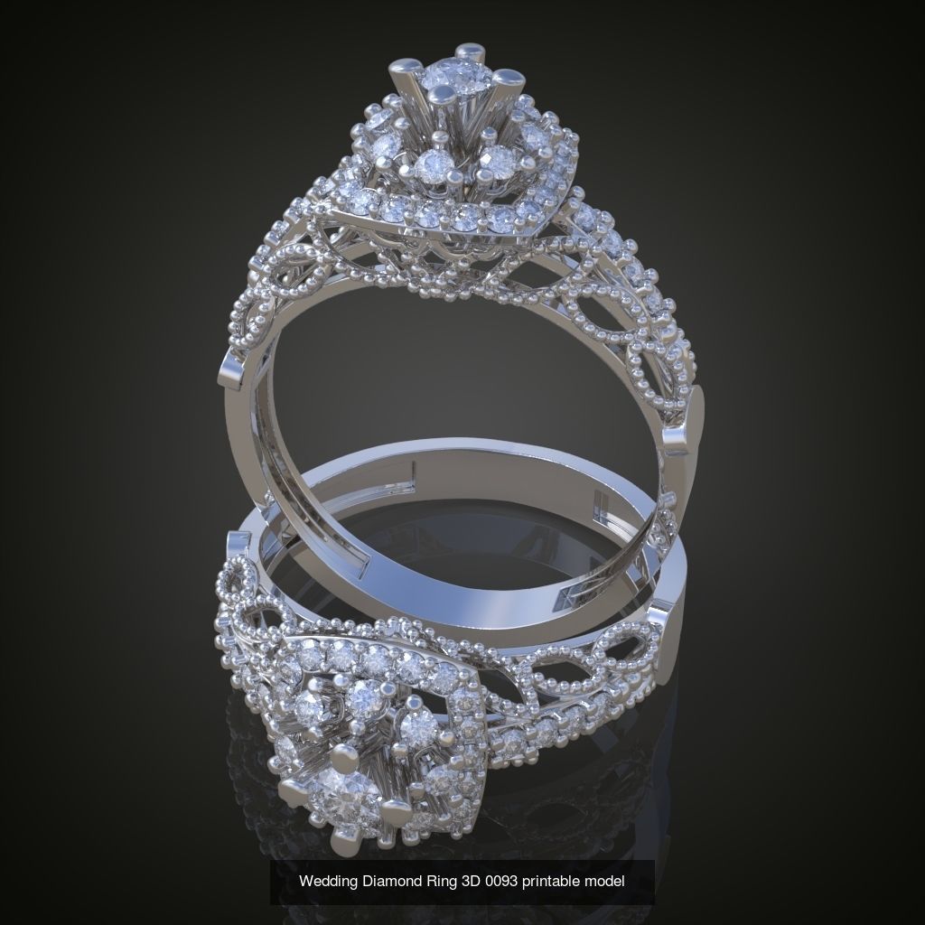 4My 20 Beautiful and graceful 3d printable ring models 3D Model ...