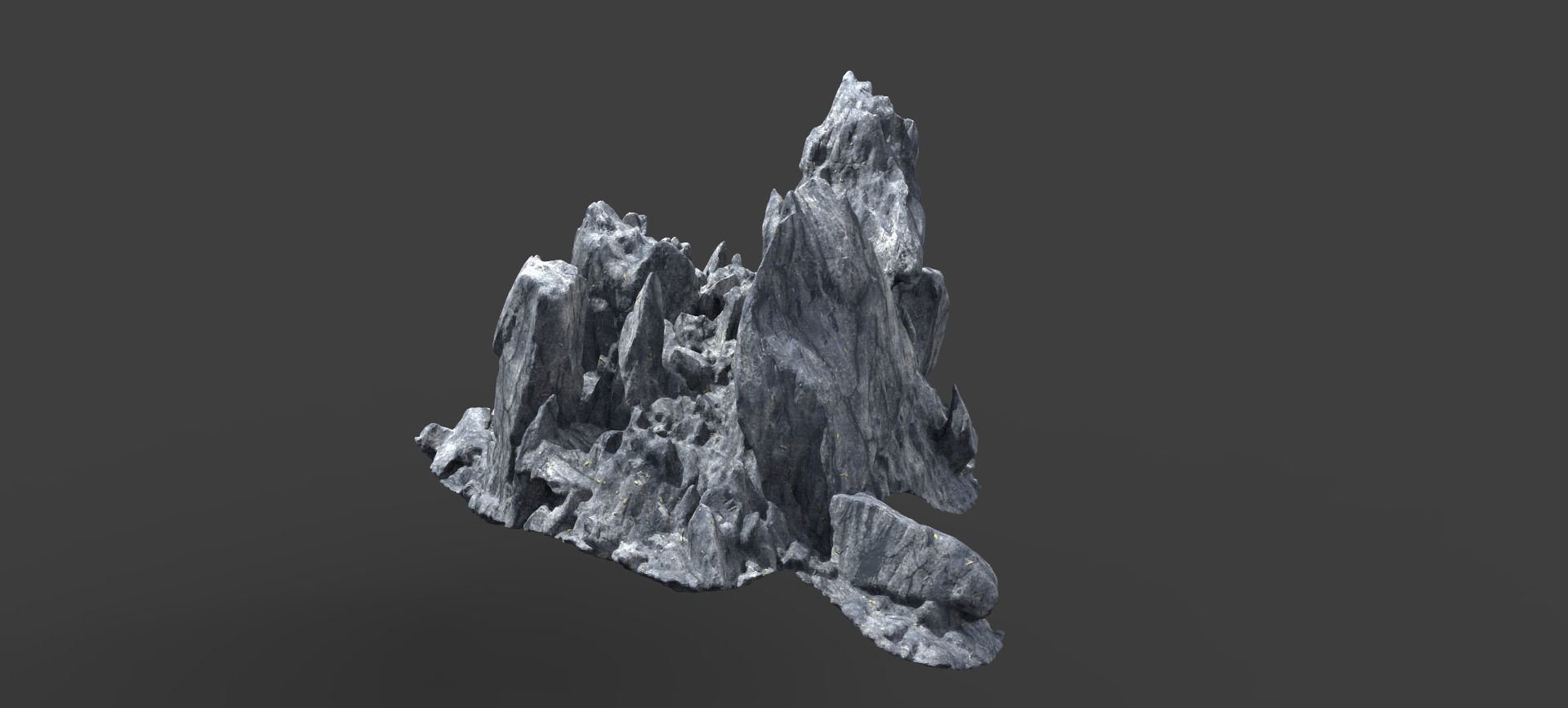 Sharp Rock Collection 1 3D model | CGTrader