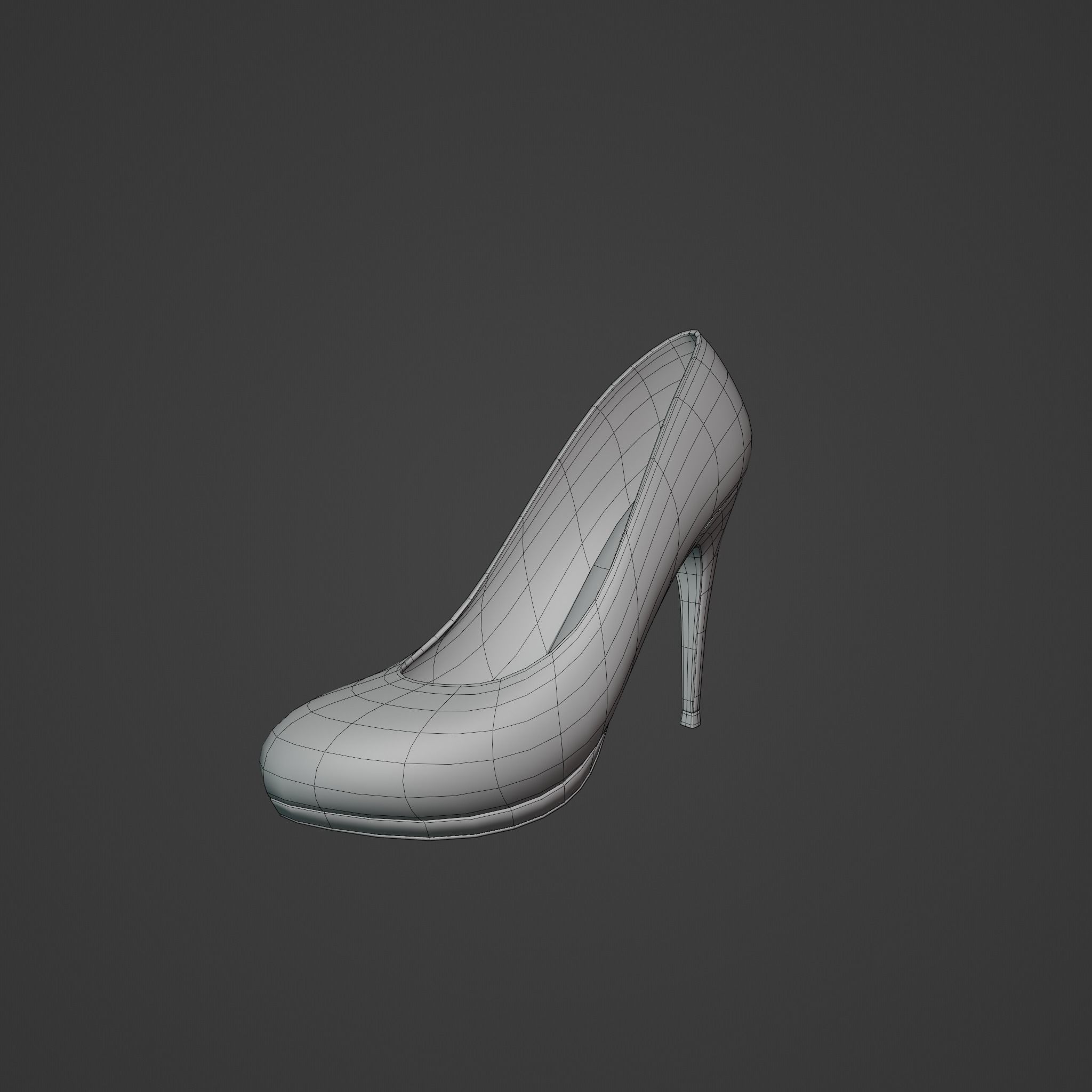 3D High Heels - Pumps with red soles free 3D model | CGTrader