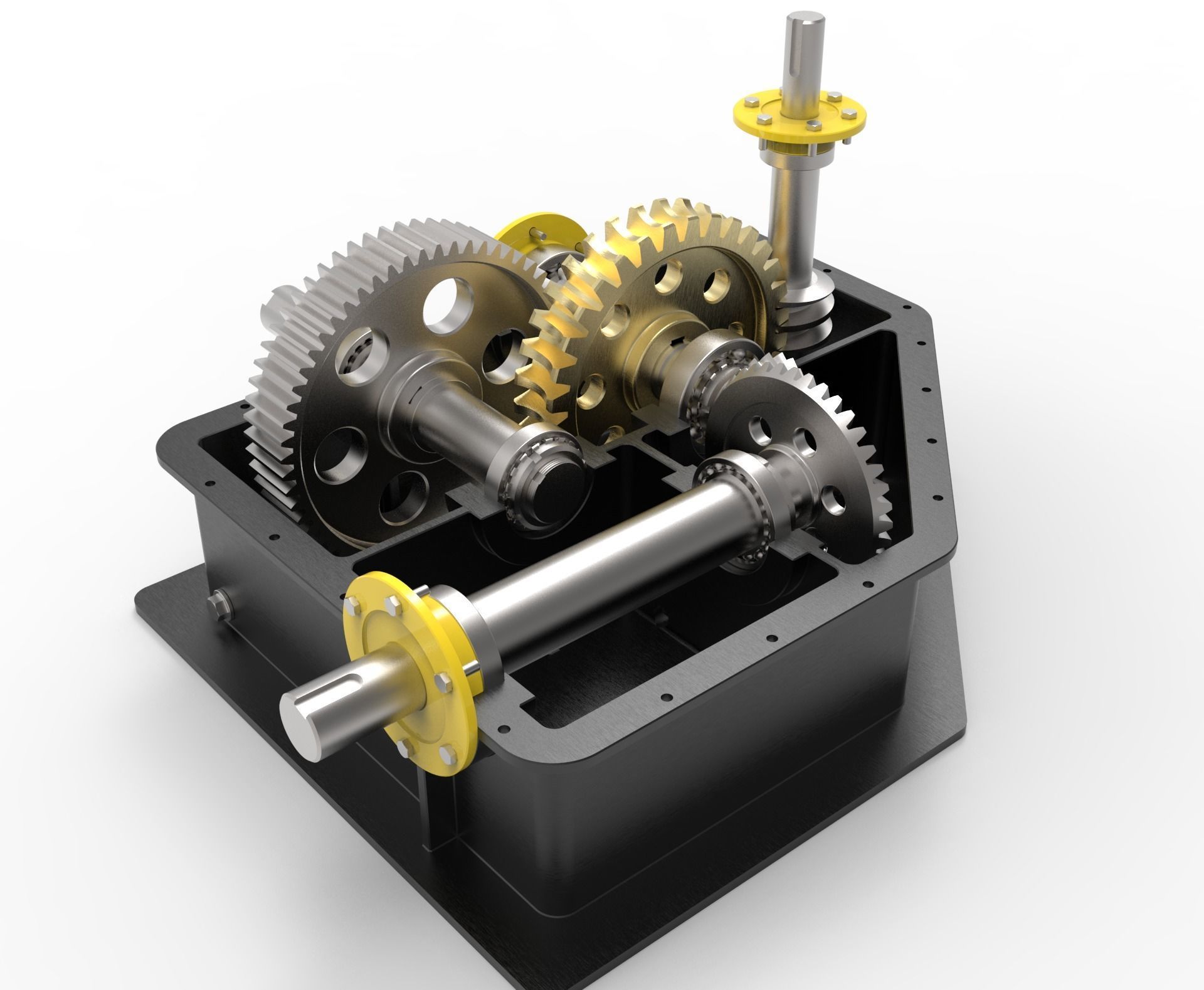Gearbox 3D model | CGTrader