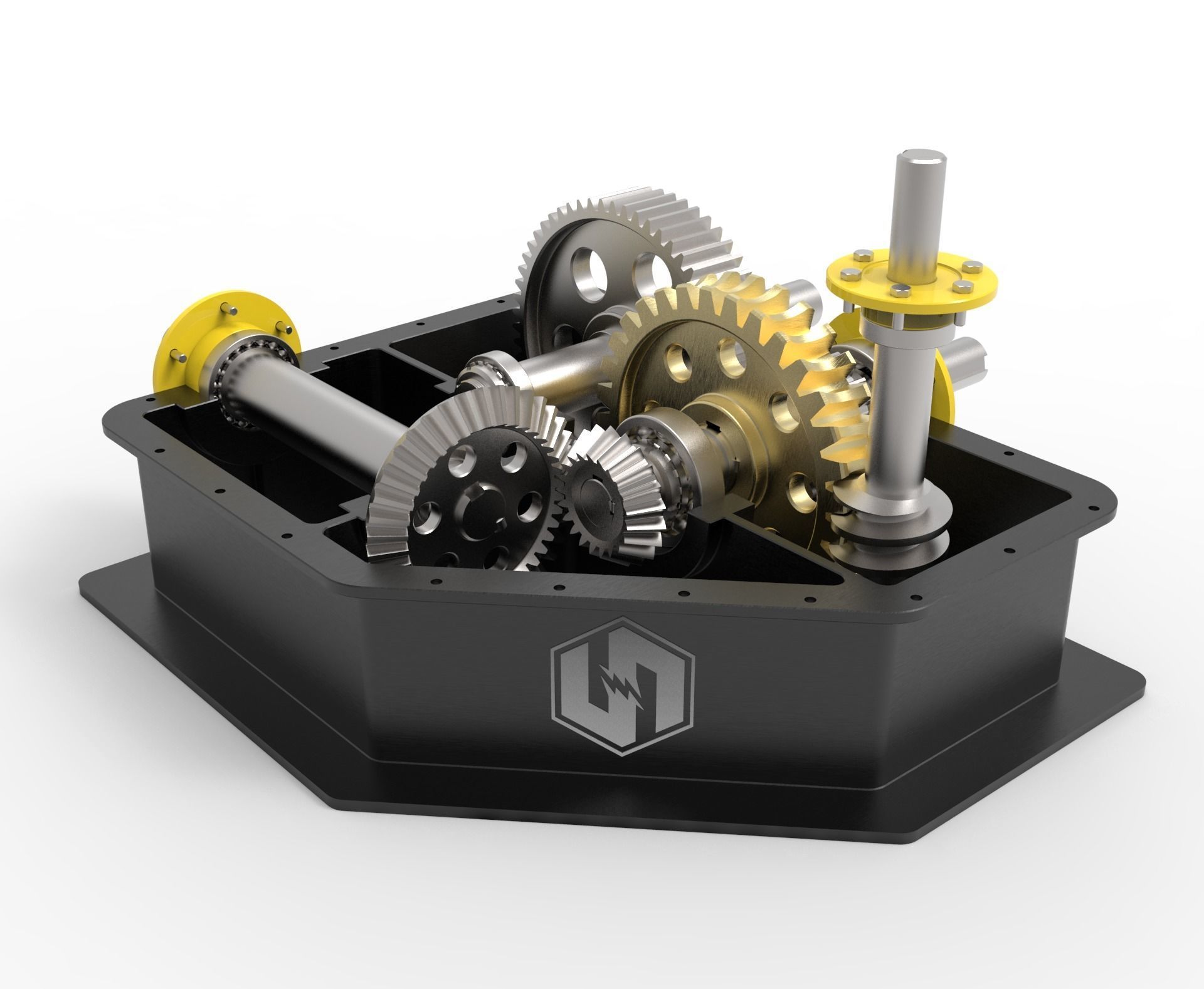 Gearbox 3D model | CGTrader