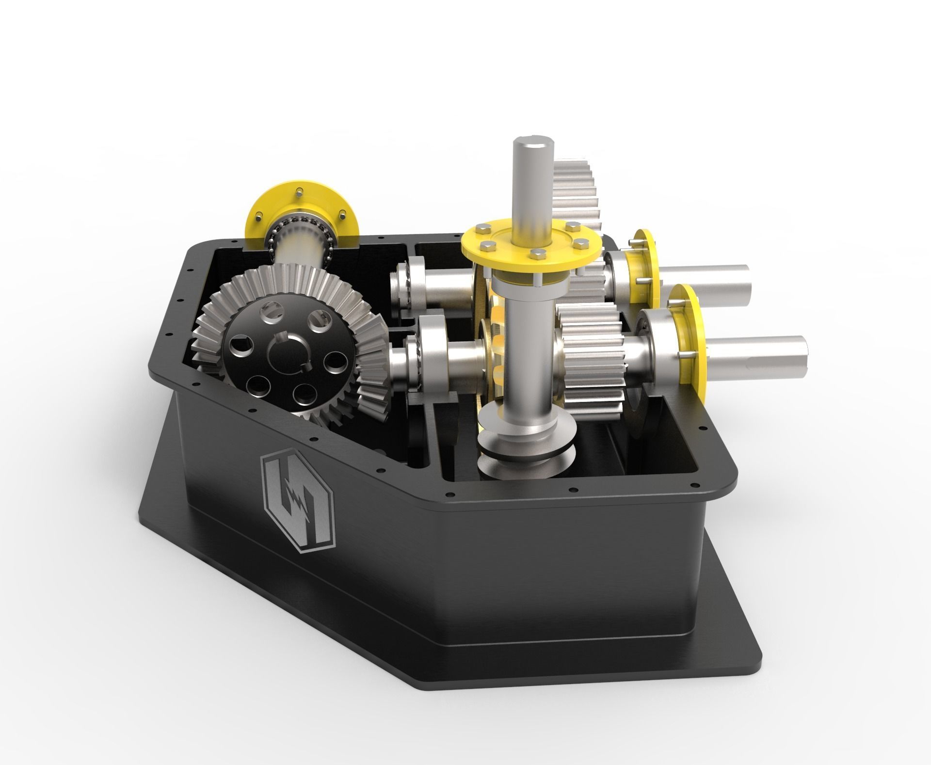 Gearbox 3D model | CGTrader
