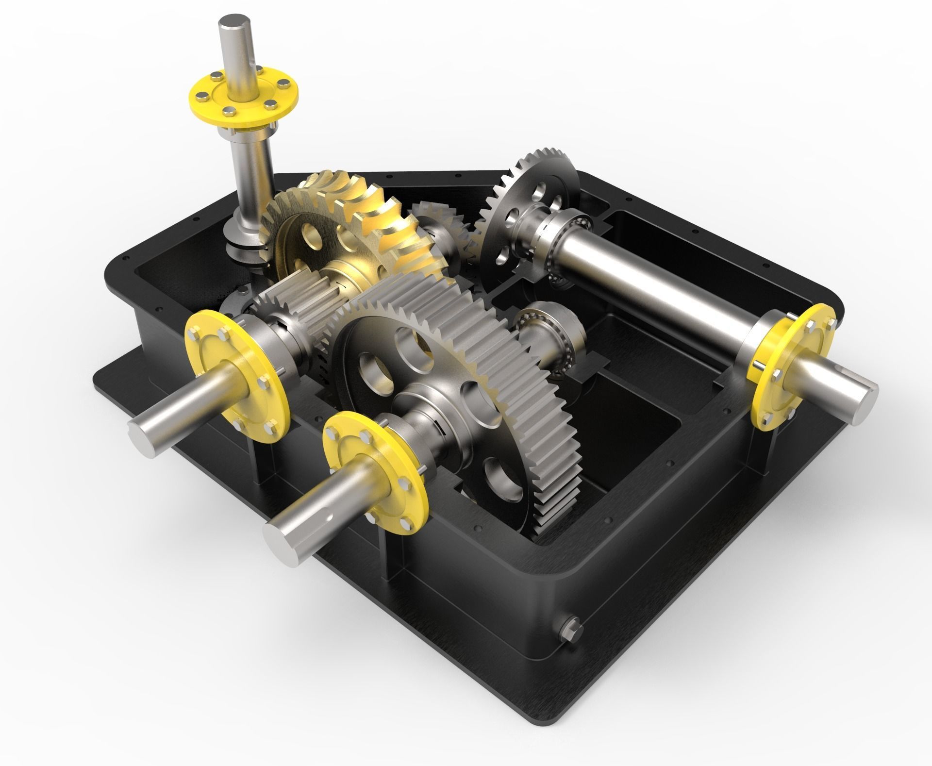 Gearbox 3D model | CGTrader