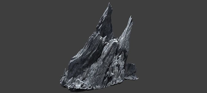 Sharp Rock 6 3D 3D model | CGTrader