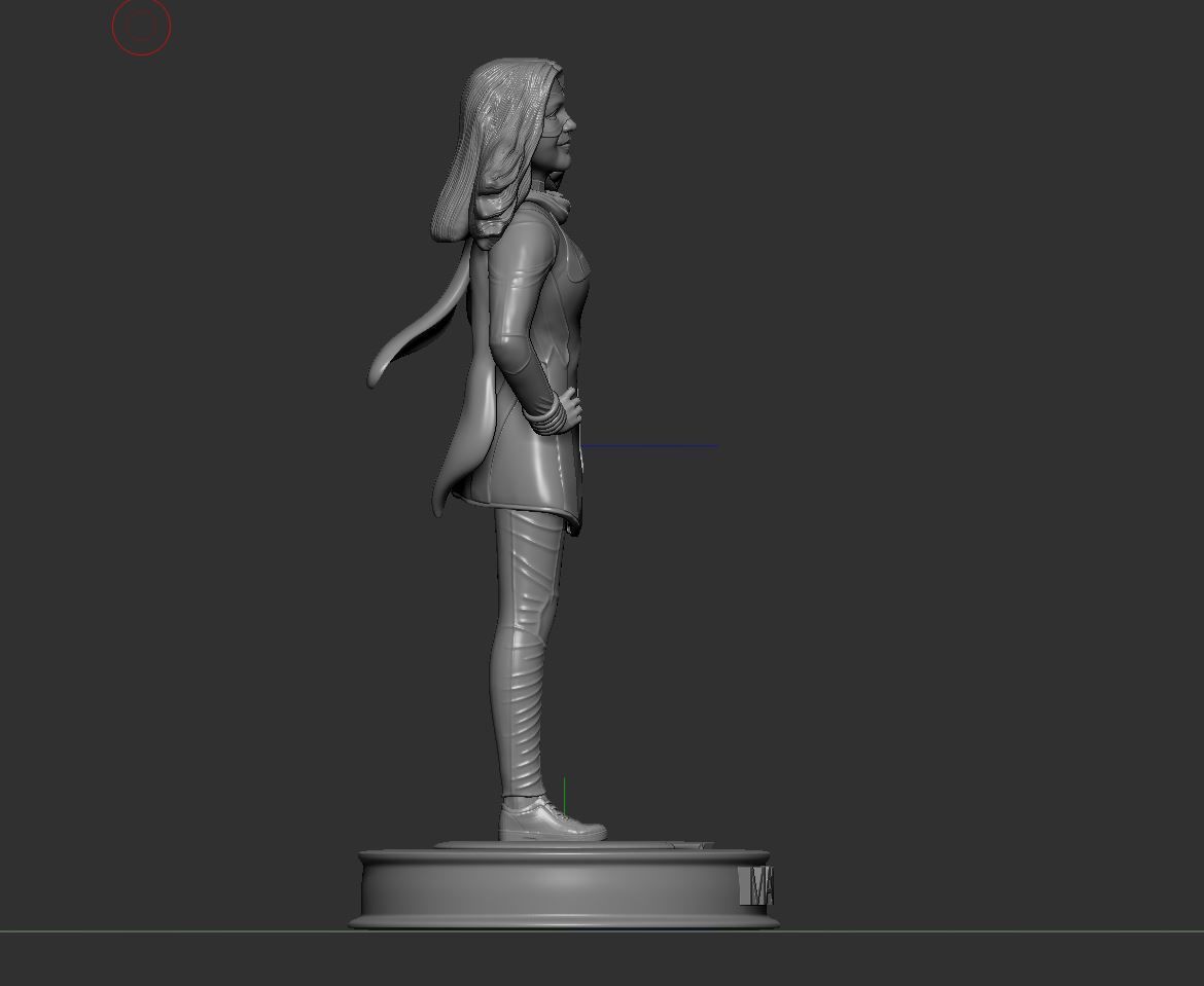 Ms Marvel 3D model 3D printable | CGTrader