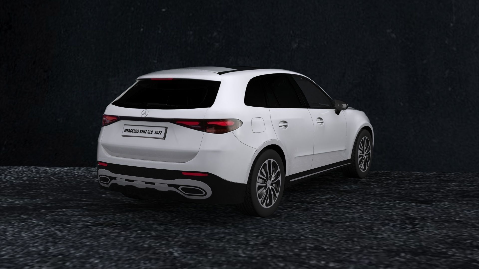 3D model Mercedes Benz GLC Avantgarde 2022 VR / AR / low-poly | CGTrader