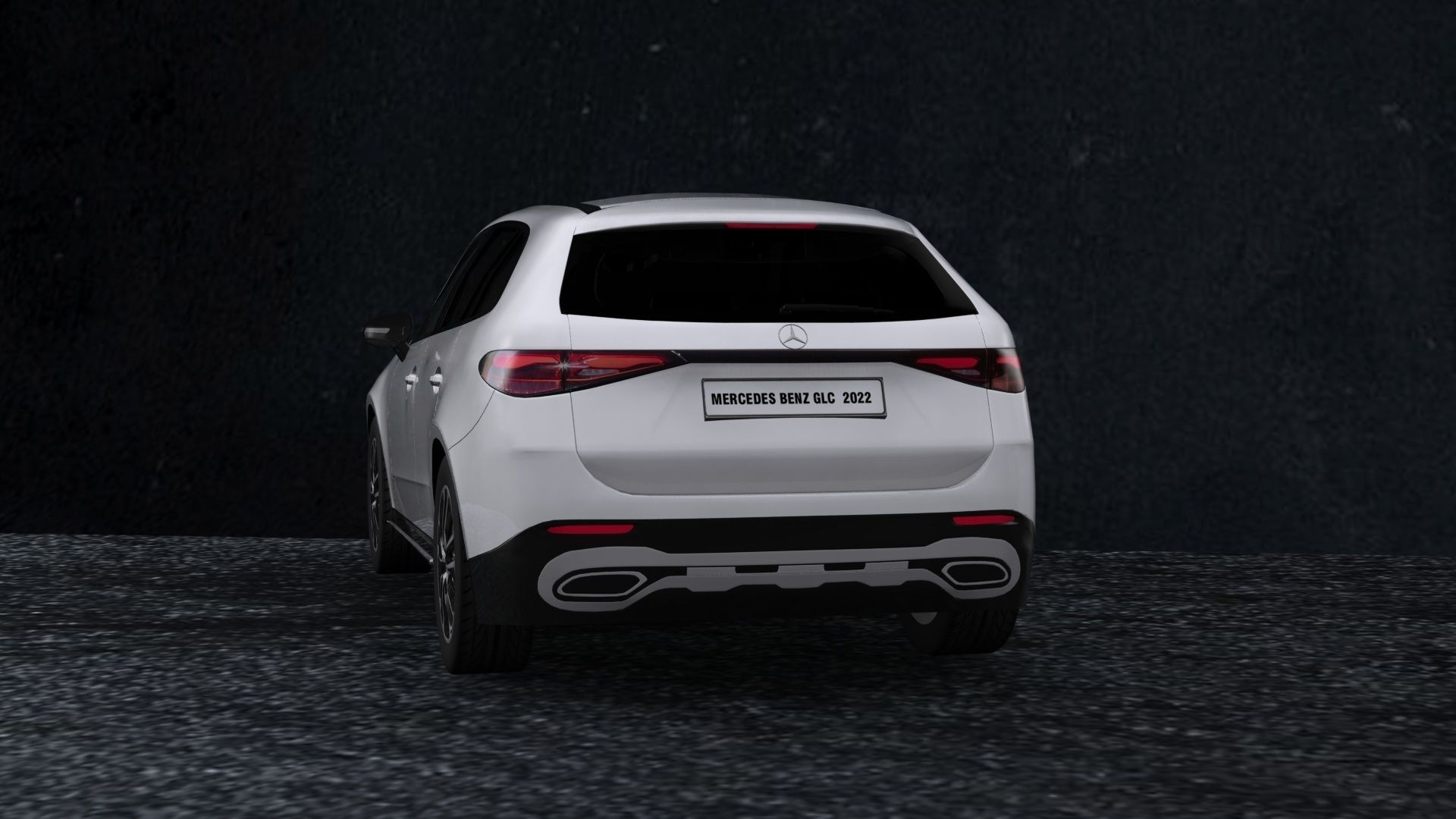 3D model Mercedes Benz GLC Avantgarde 2022 VR / AR / low-poly | CGTrader