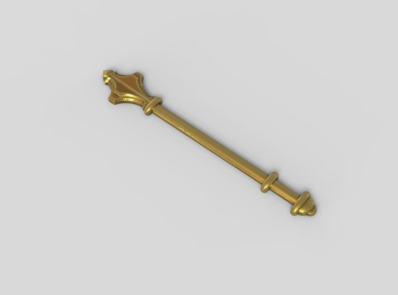 Mace club 3D model 3D printable | CGTrader