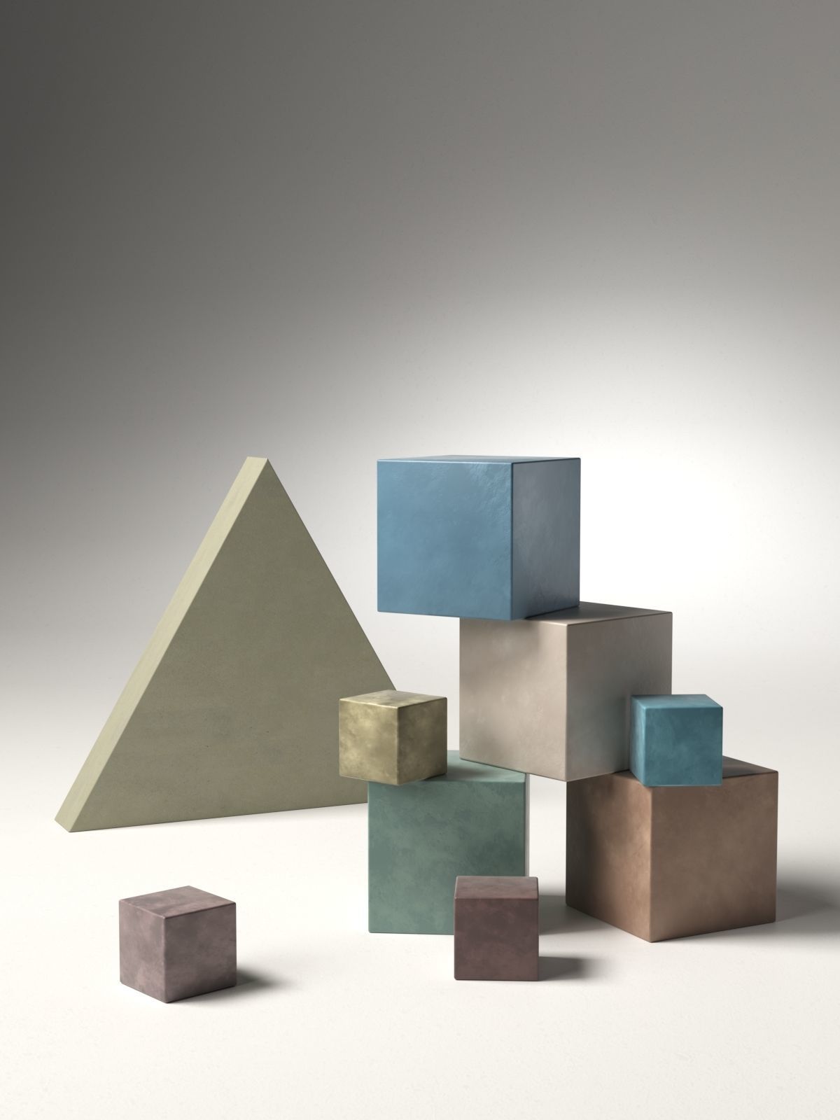 Decorative Objects Set 38 free 3D model | CGTrader