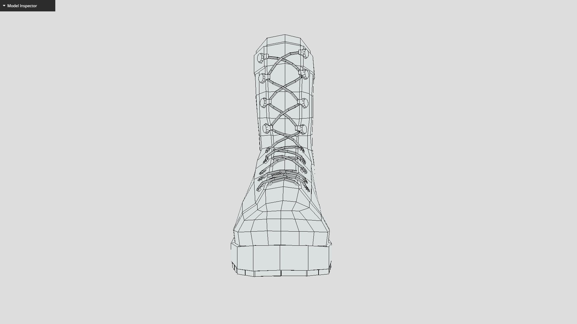 3D model Air Force Boot VR / AR / low-poly | CGTrader