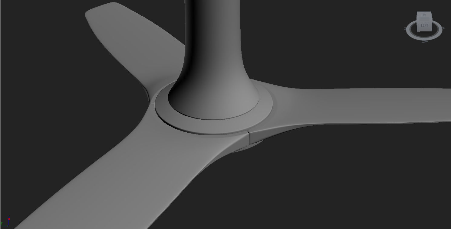 3D model Ceiling fan Low-poly 3D model VR / AR / low-poly | CGTrader