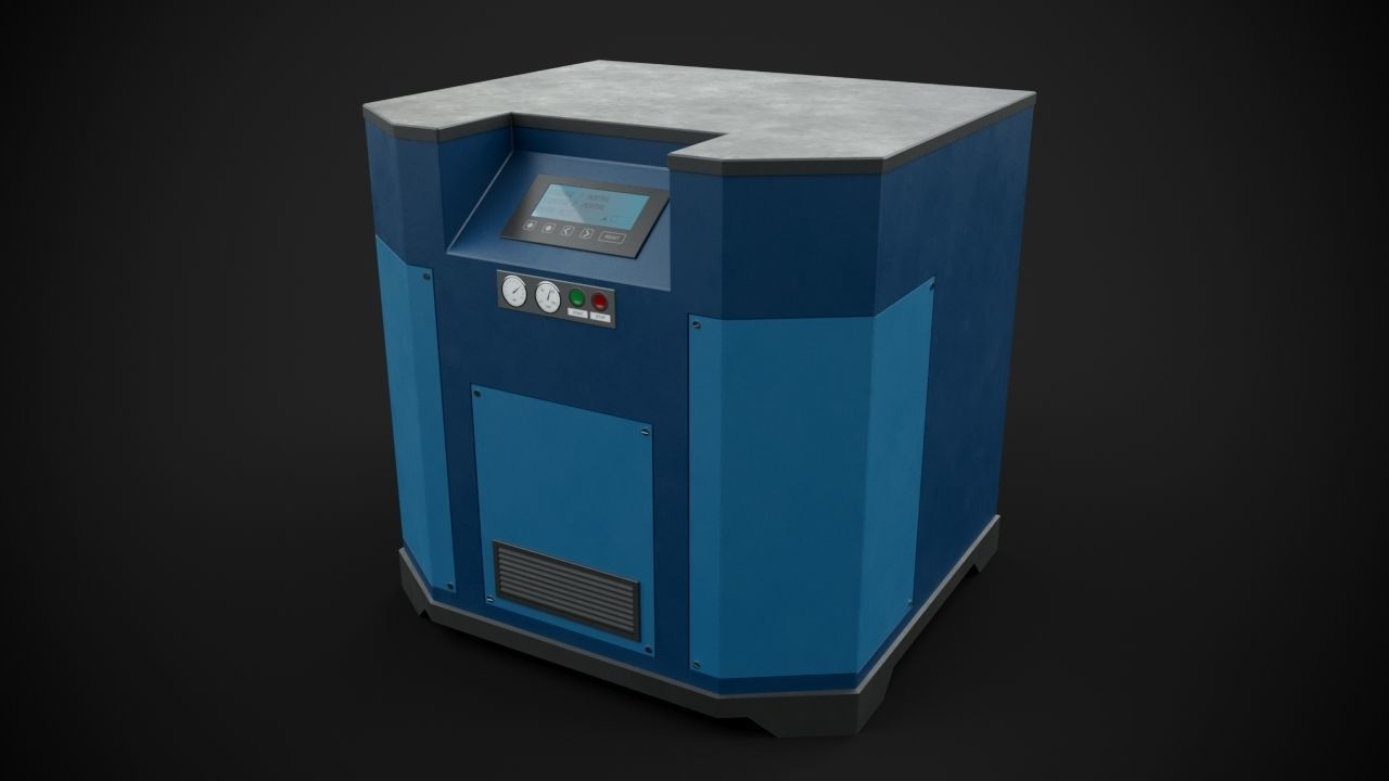 3D model Industrial units pack VR / AR / low-poly | CGTrader