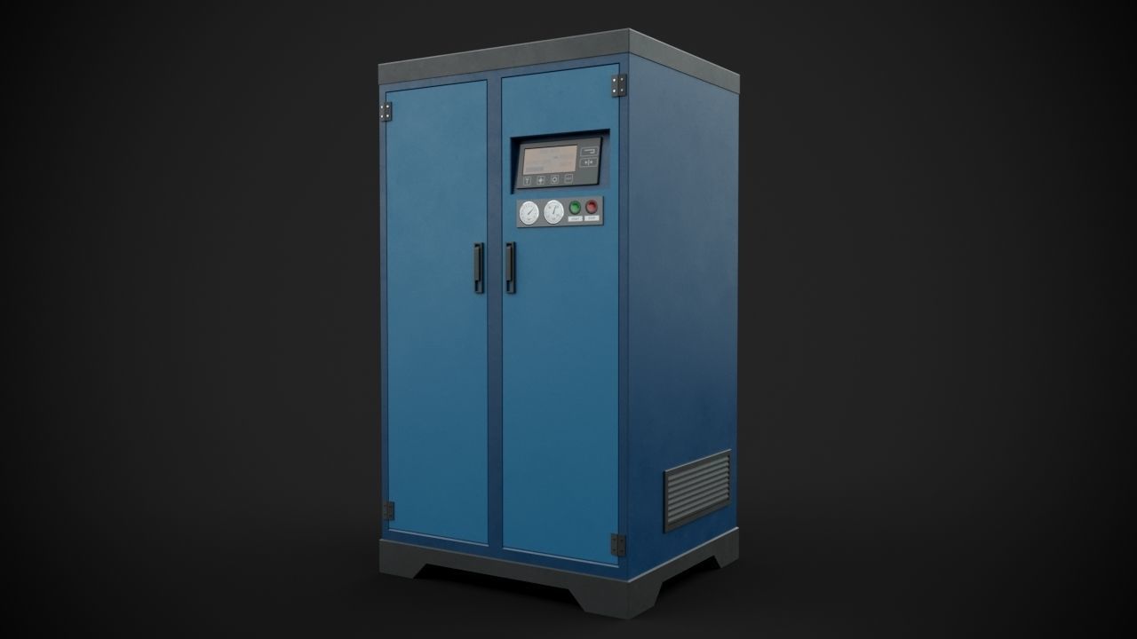 3D model Industrial units pack VR / AR / low-poly | CGTrader