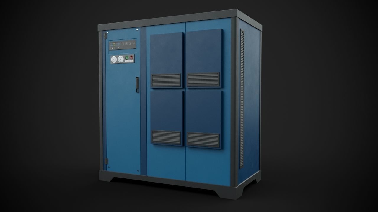 3D model Industrial units pack VR / AR / low-poly | CGTrader