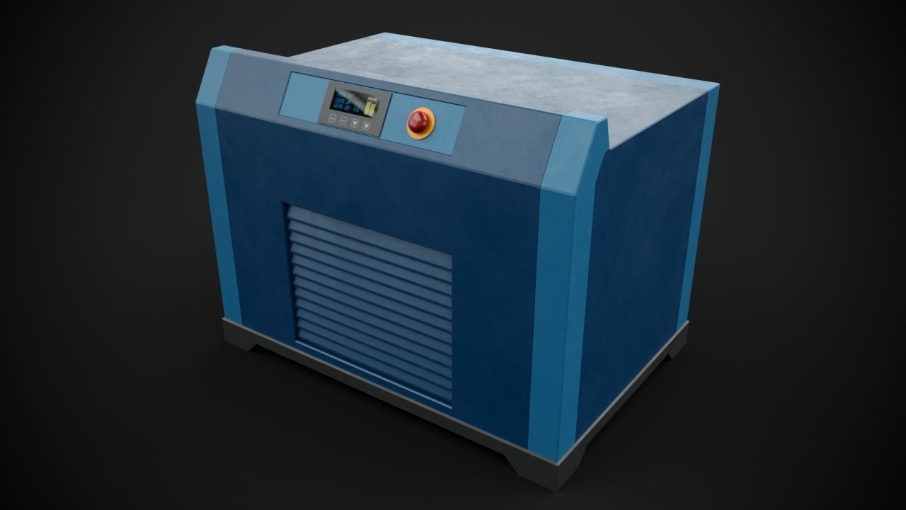 3D model Industrial units pack VR / AR / low-poly | CGTrader