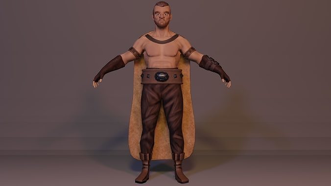 3D model Human Character VR / AR / low-poly | CGTrader
