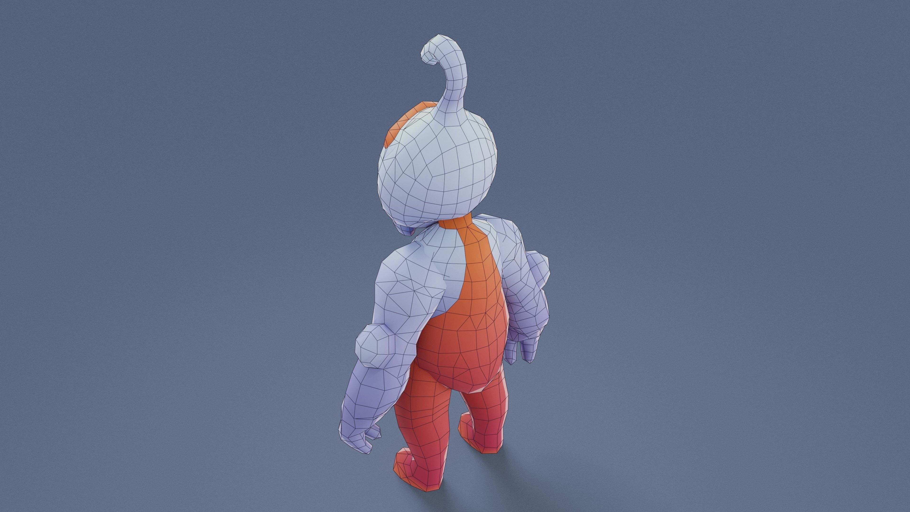 3D model Cartoon Characters - Evolution Wrestler Warrior VR / AR / low ...