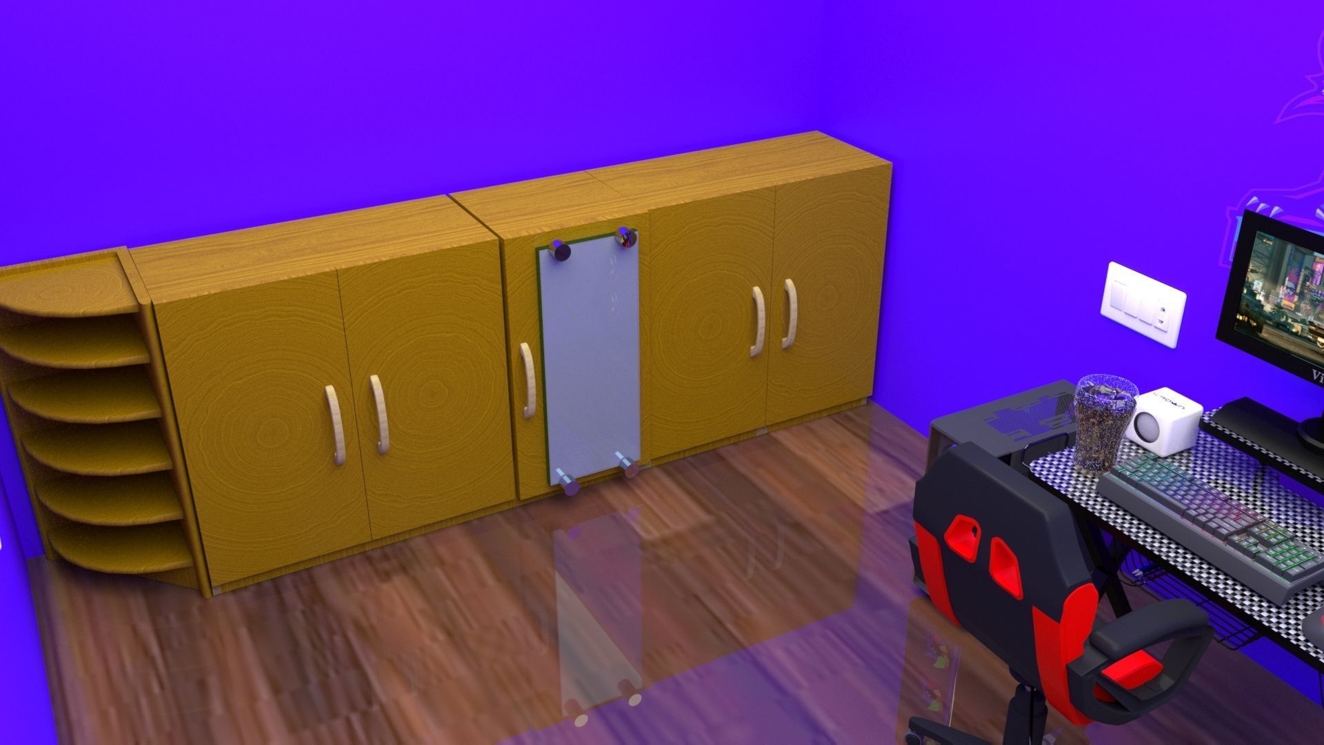 Computer Room 3D model | CGTrader