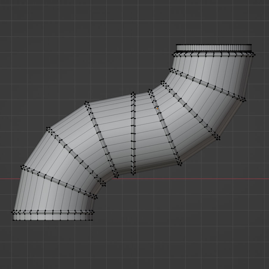 Set of air conditioning pipes 3D model | CGTrader